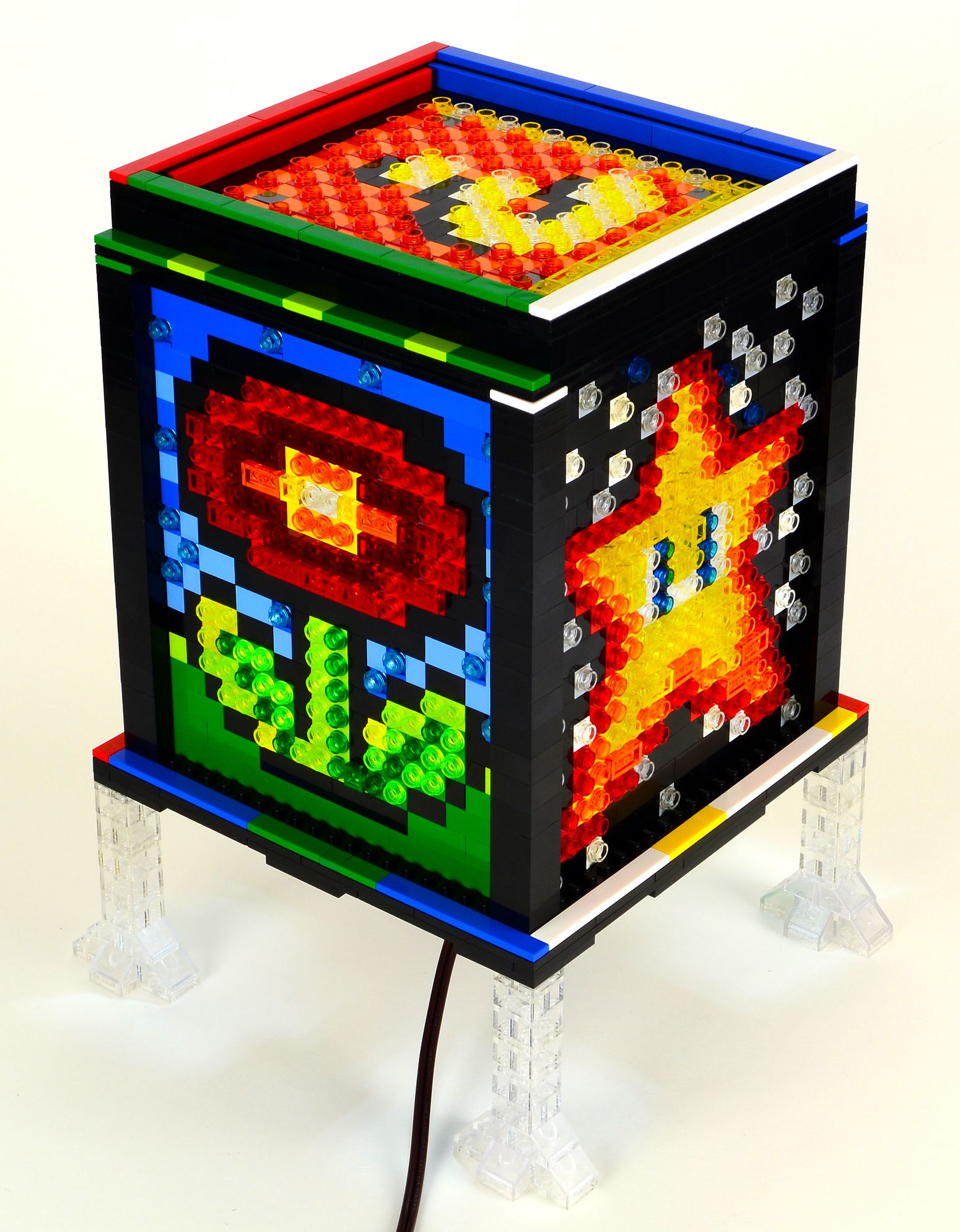 Bedazzled Mosaic LEGO Sprite Lamps : 6 Steps (with Pictures ...