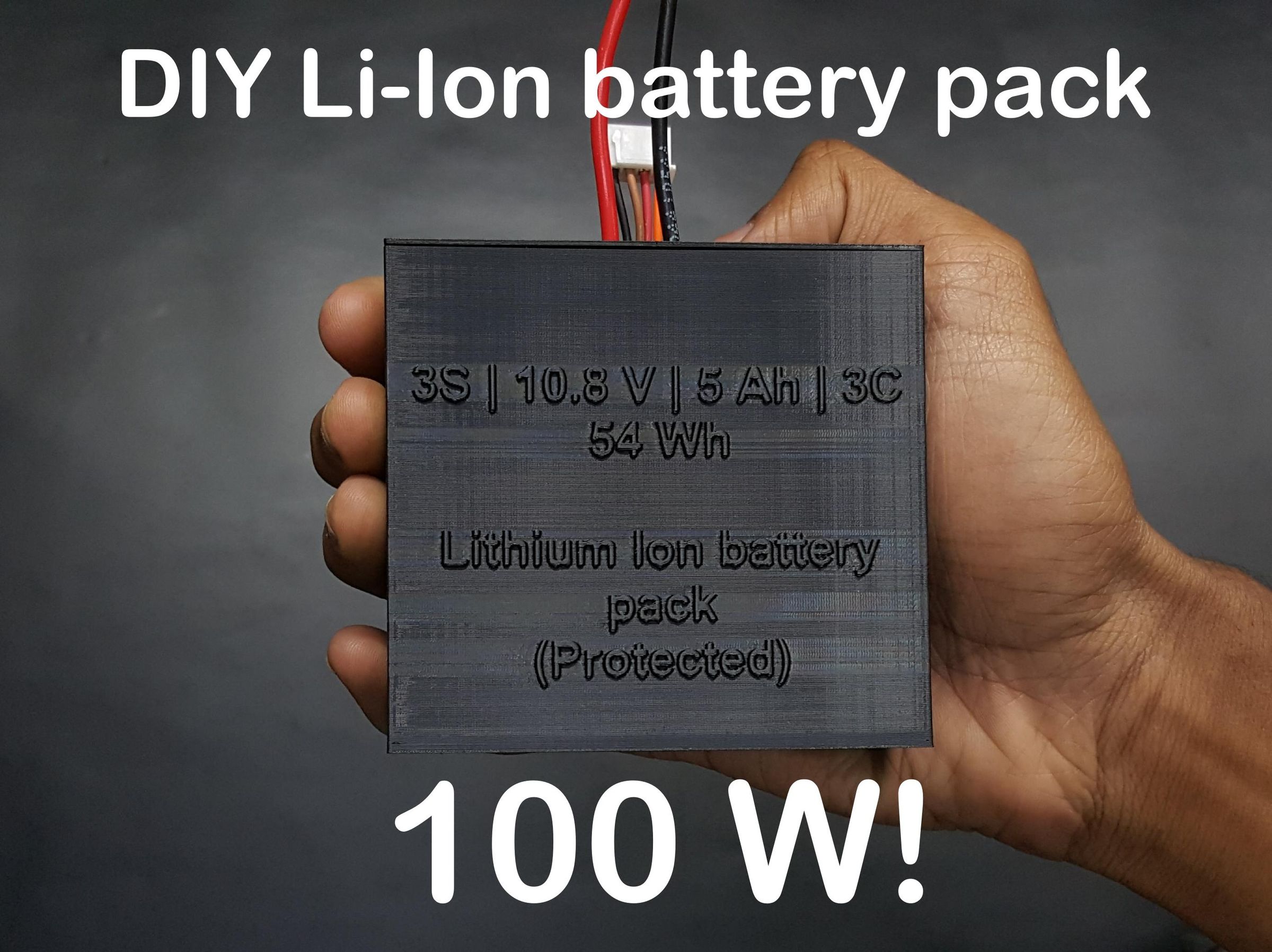 DIY 3S Lithium Ion Battery Pack : 5 Steps (with Pictures) - Instructables