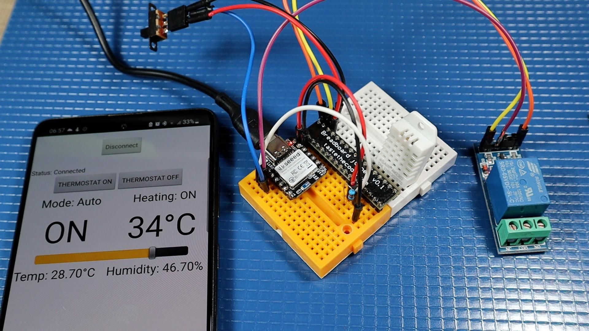 Arduino BLE Thermostat With Mobile App : 6 Steps (with Pictures ...