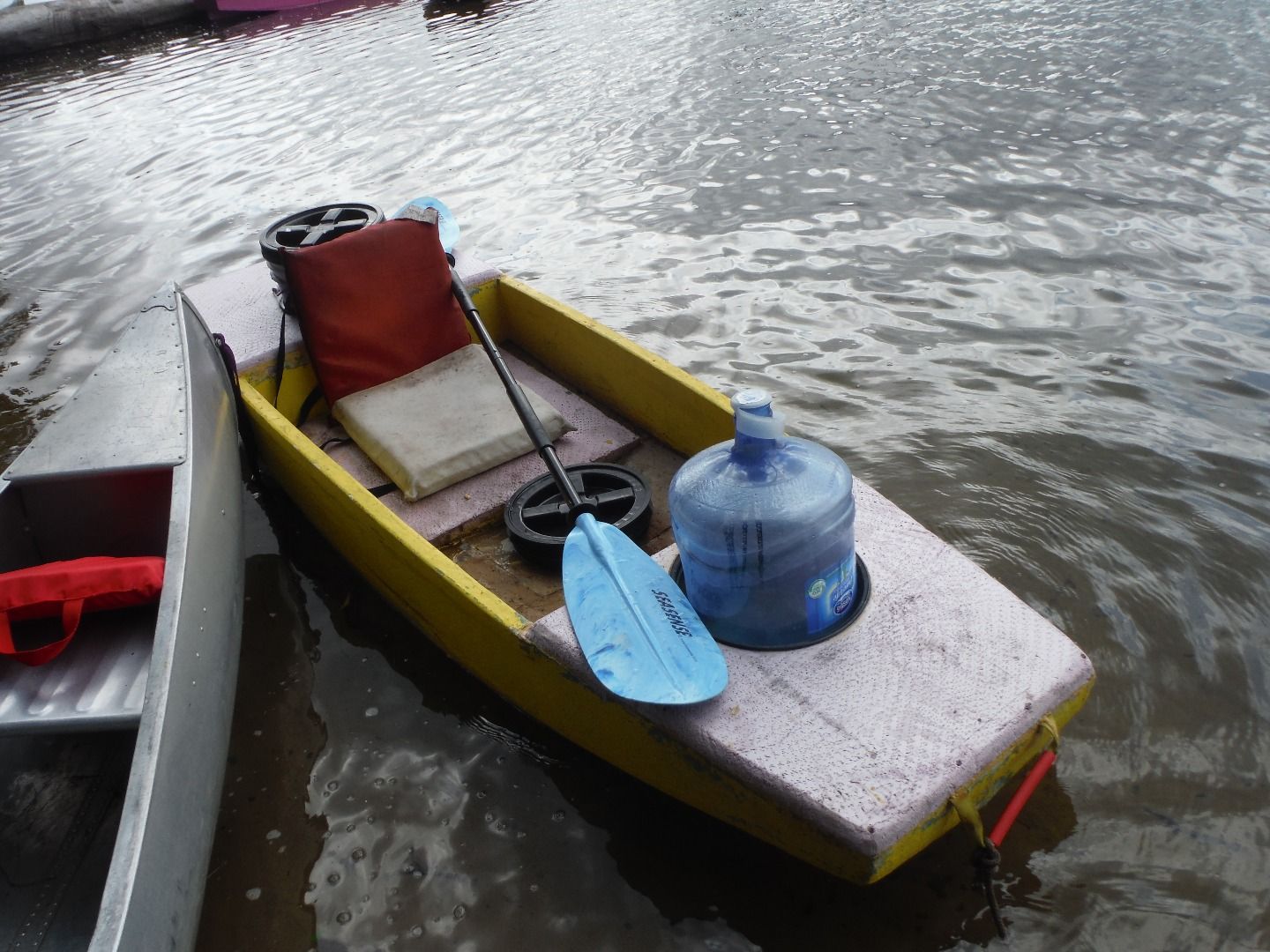 Seafoam Kayak, the Unsinkable Foam Kayak Anyone Can Build, 16 Pounds ...