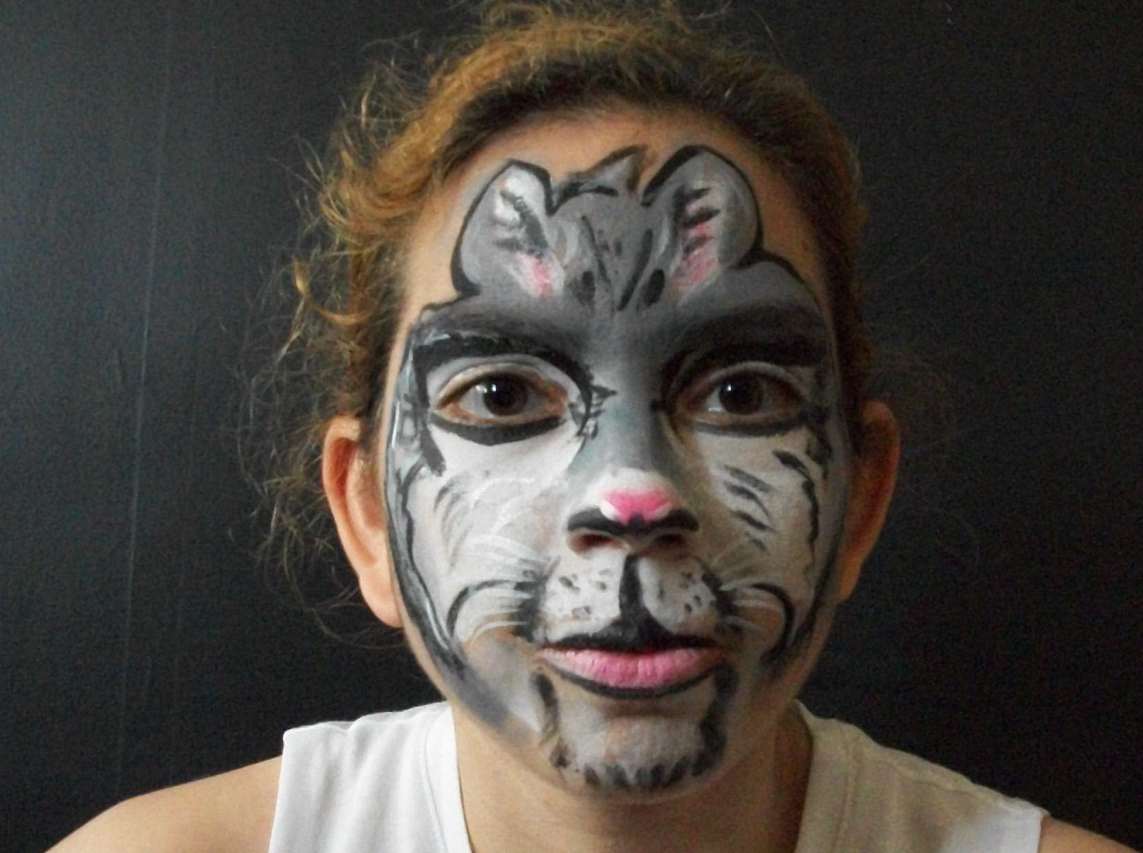 Grey Cat Face Paint : 6 Steps (with Pictures) - Instructables