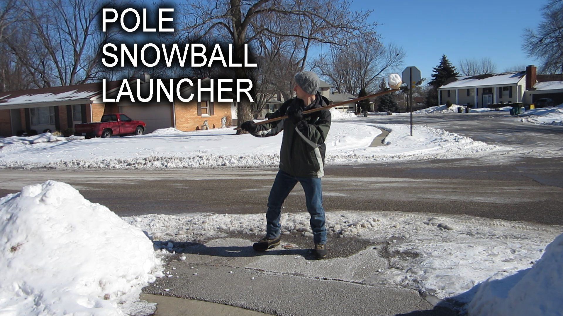 Pole Snowball Launcher : 6 Steps (with Pictures) - Instructables