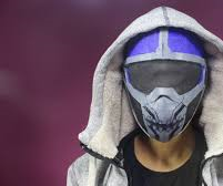 Taskmaster Mask With Cardboard : 4 Steps - Instructables