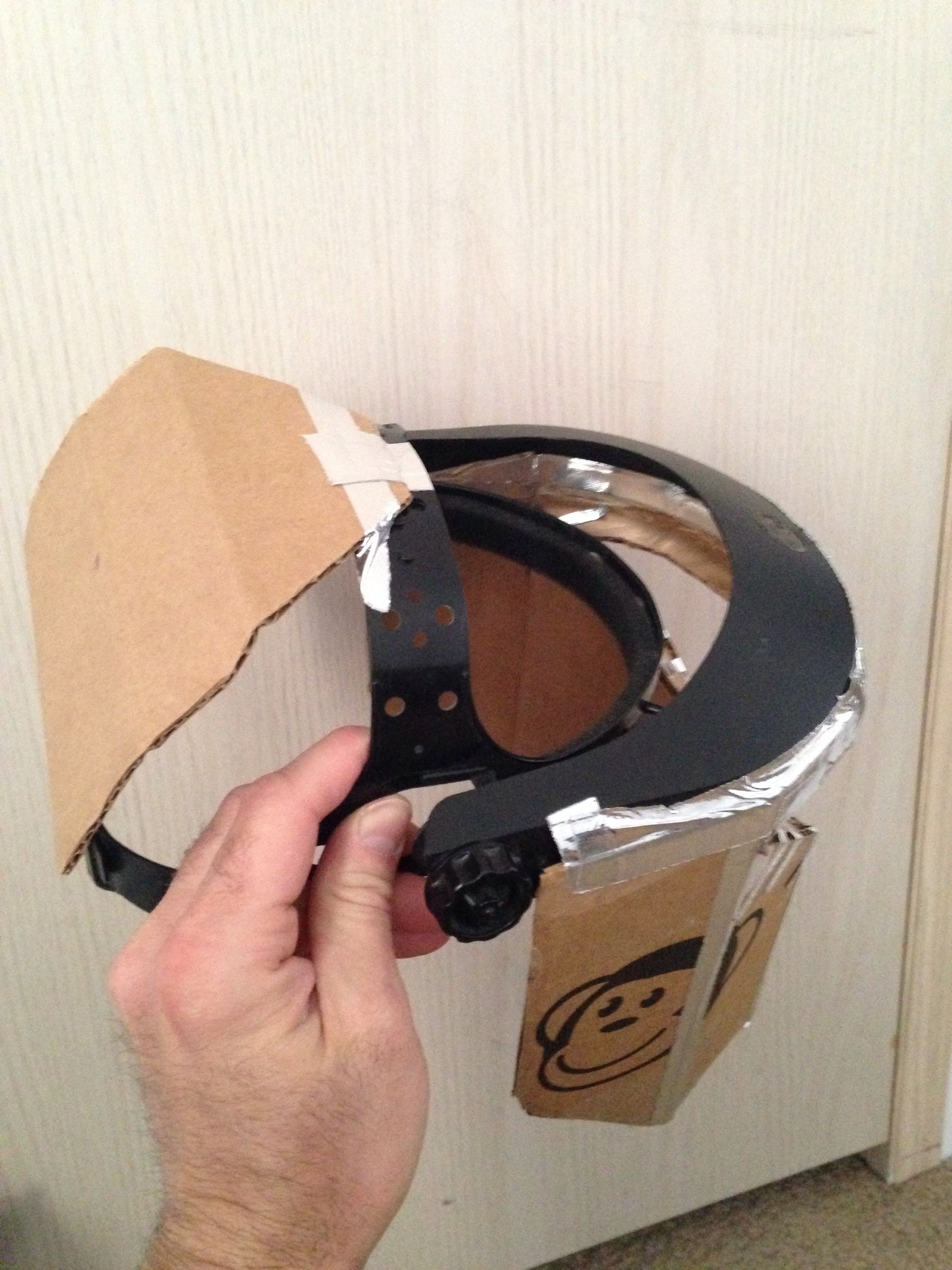 10 Easy Steps to a Cardboard Helmet : 10 Steps - Instructables