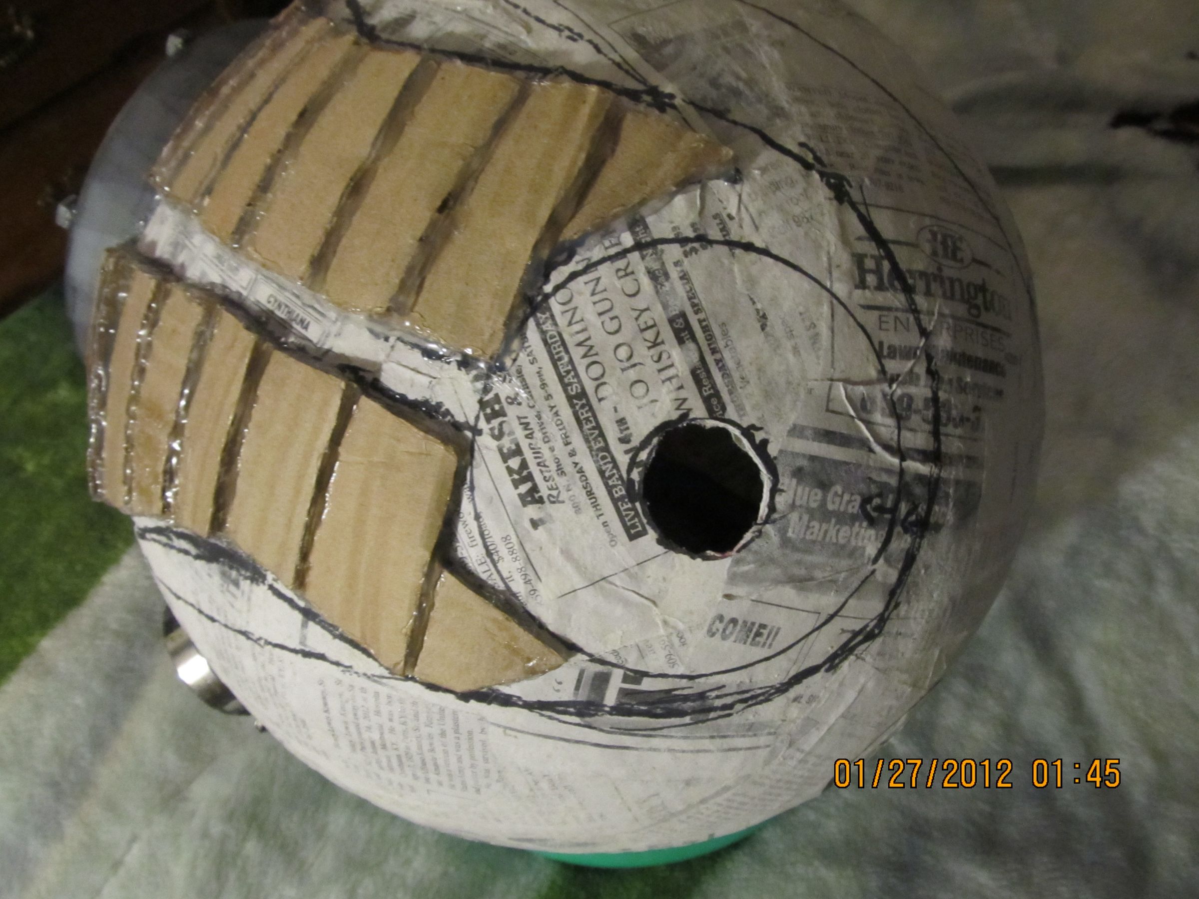 How To: Big Sister, Bioshock 2 Helmet/Lamp : 14 Steps (with Pictures ...