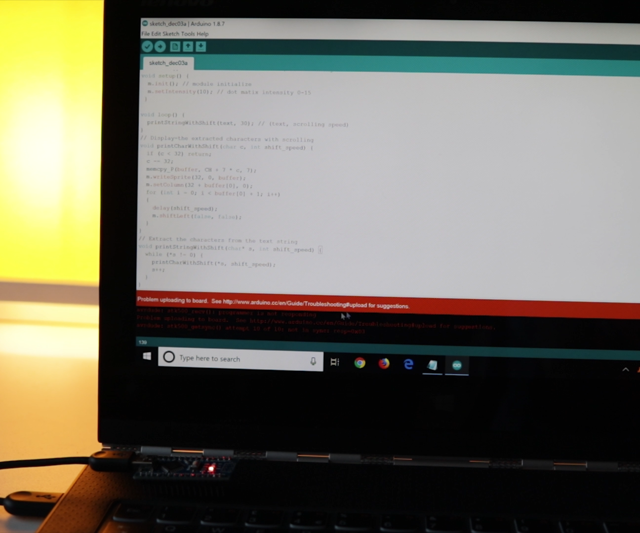 Scrolling Text Display (A to Z Guide) : 25 Steps (with Pictures ...
