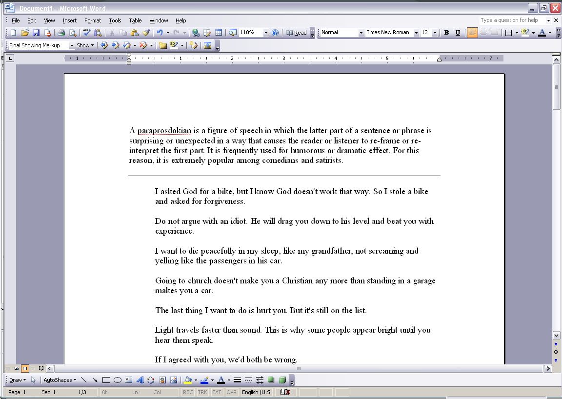 Quick Formatting With Notepad and Word : 8 Steps - Instructables