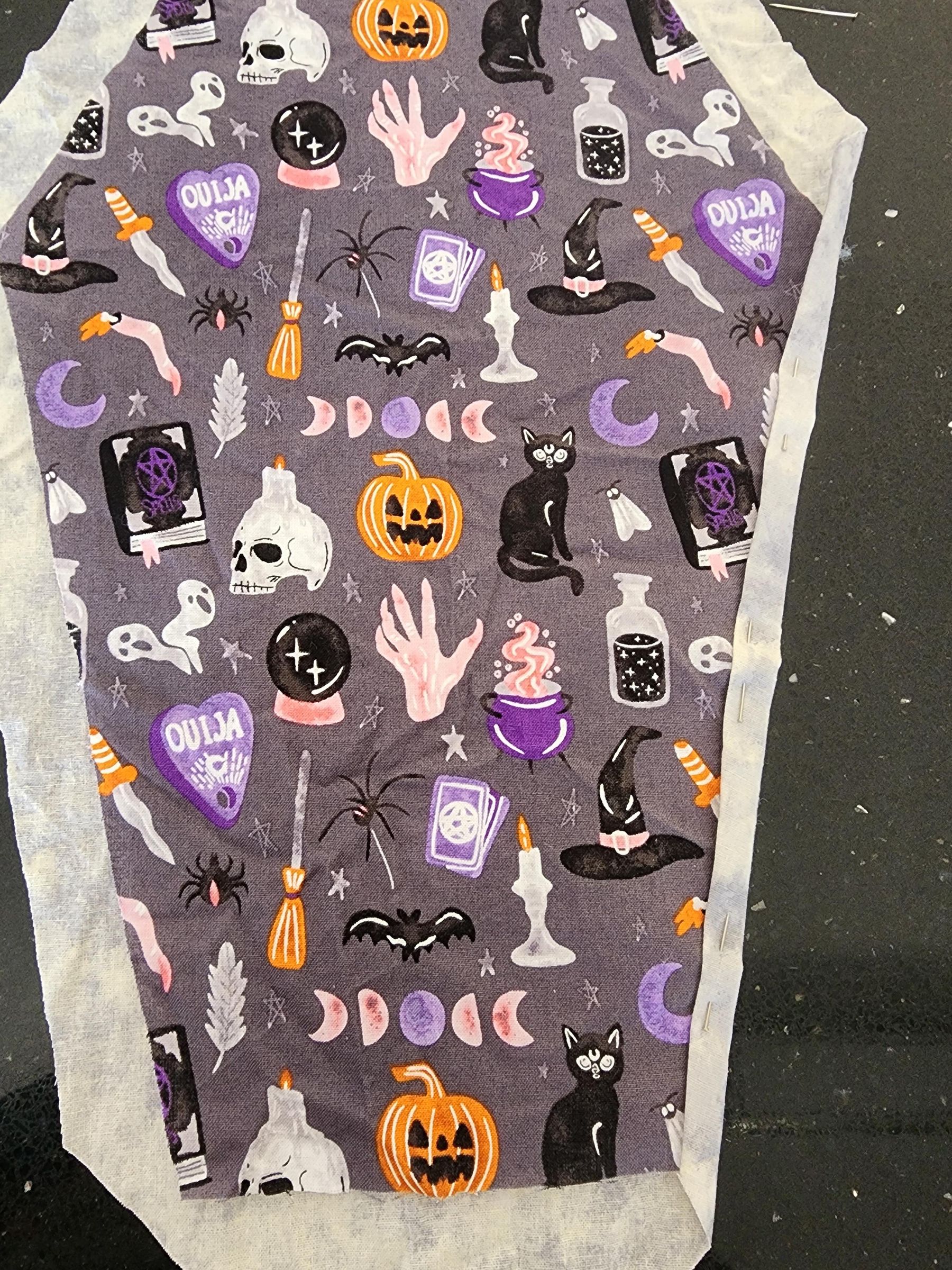 Hand Sewn Coffin Shaped Quilt-As-You-Go King Size Quilt : 10 Steps ...