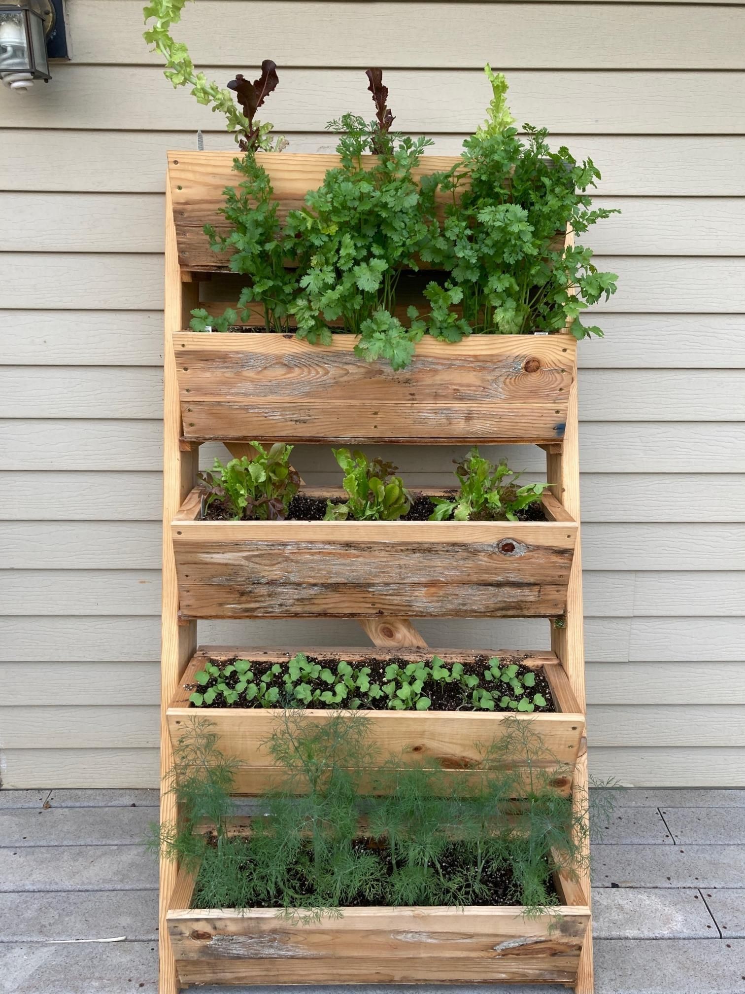 Wooden Vertical Planter : 3 Steps (with Pictures) - Instructables