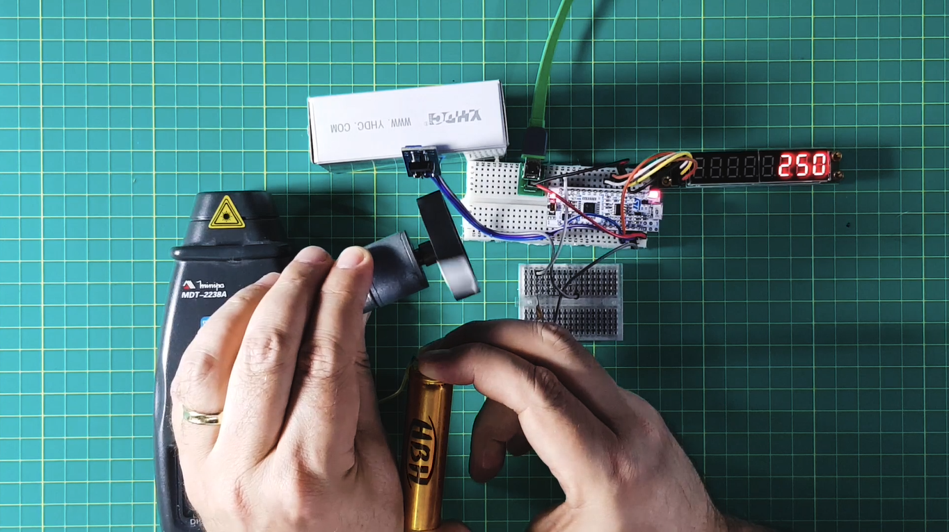 RPM Meter With STM32 : 8 Steps - Instructables