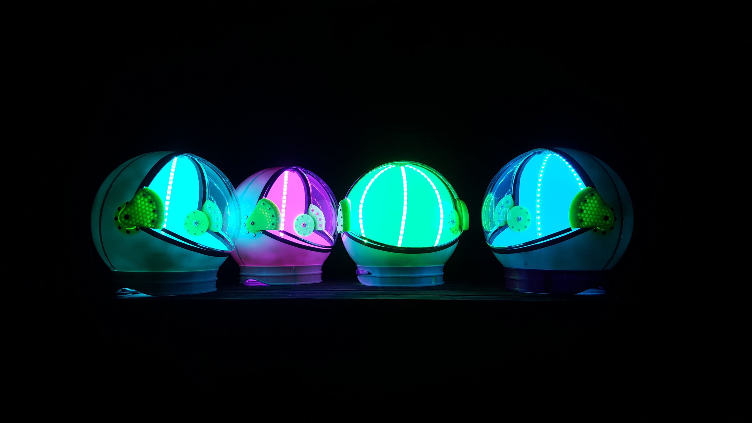 LED Space Helmet - 2019 Update : 8 Steps (with Pictures) - Instructables