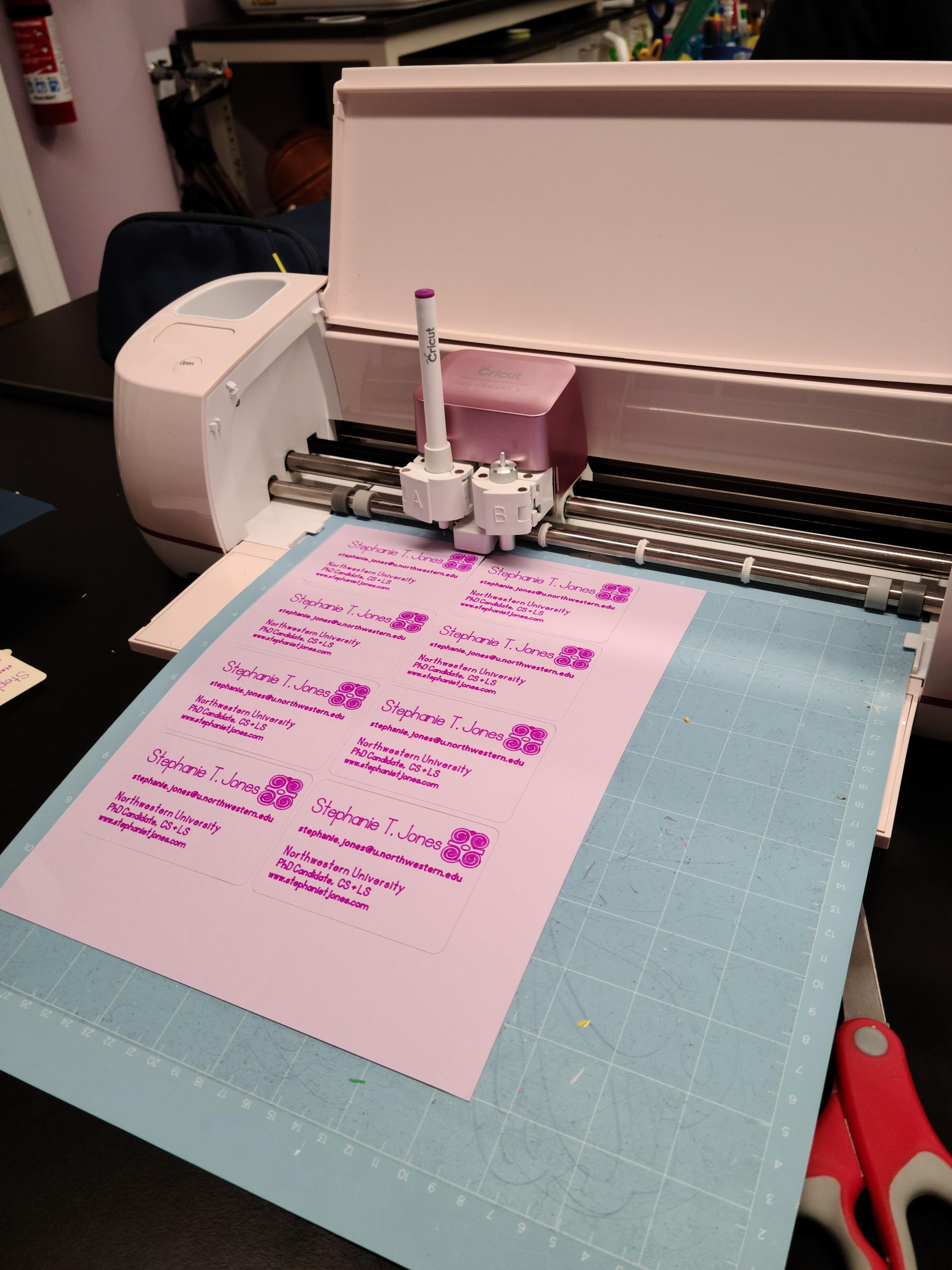 Homemade Business Cards (with a Cricut) : 4 Steps - Instructables