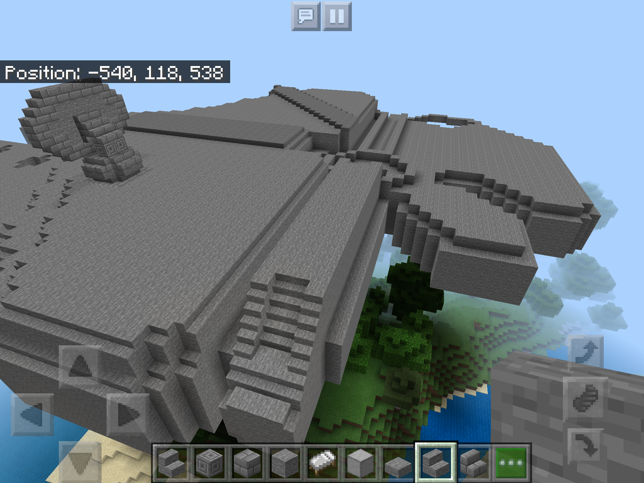 Minecraft - the Millennium Falcon : 7 Steps - Instructables