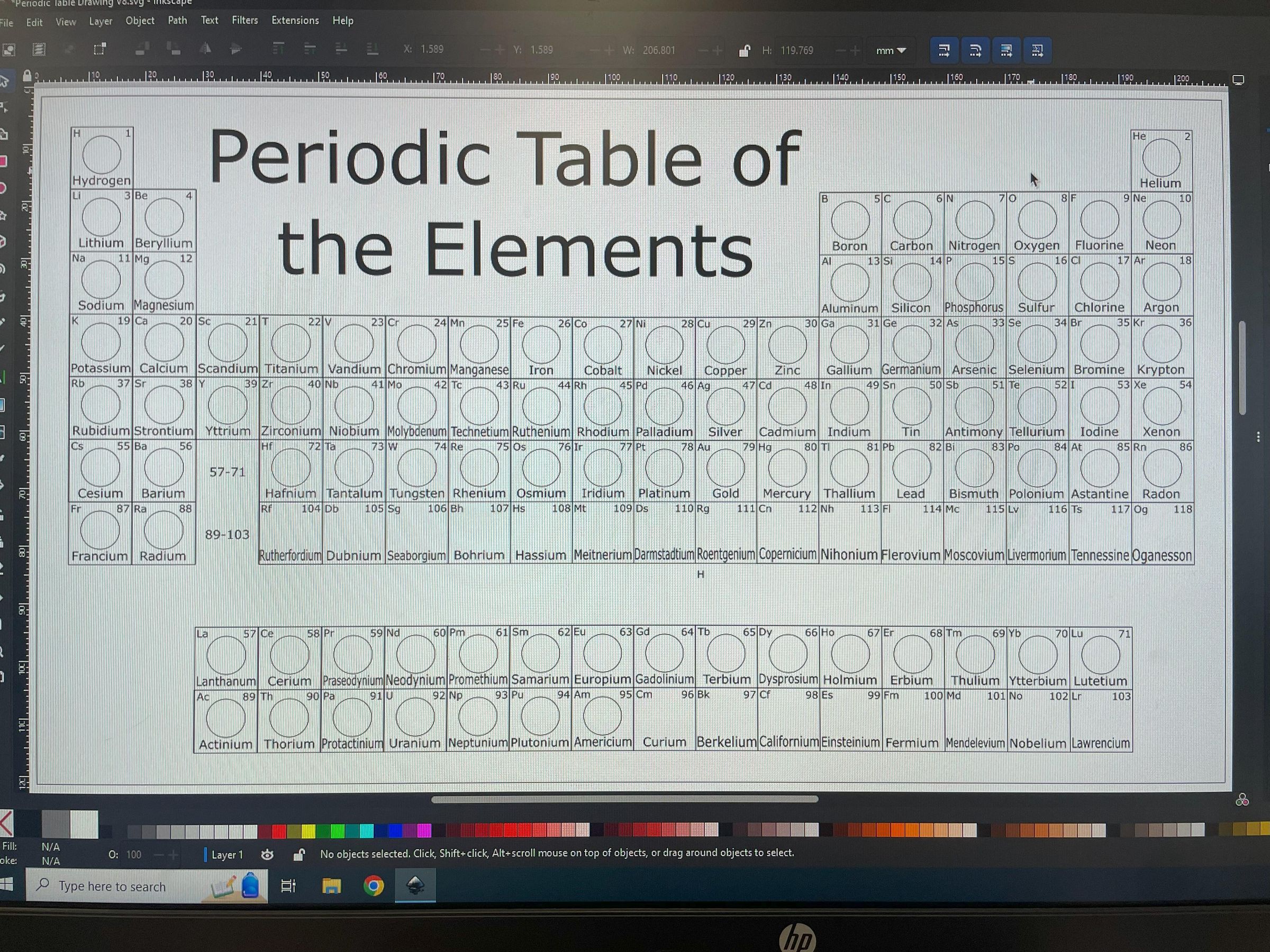 Laser Cut Periodic Table of the Elements Board : 5 Steps - Instructables