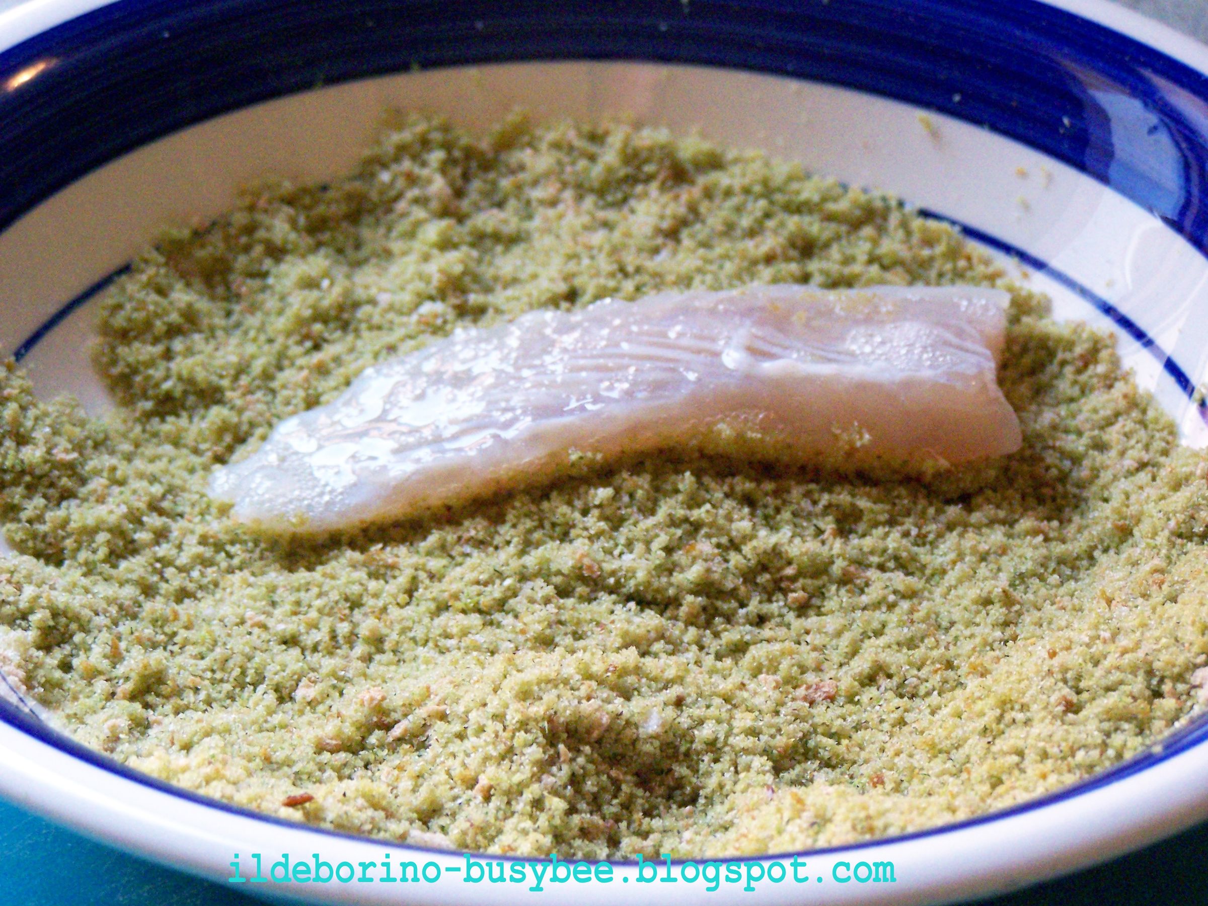Homemade Dill Scented Fish Fingers With Grilled Asparagus : 6 Steps ...