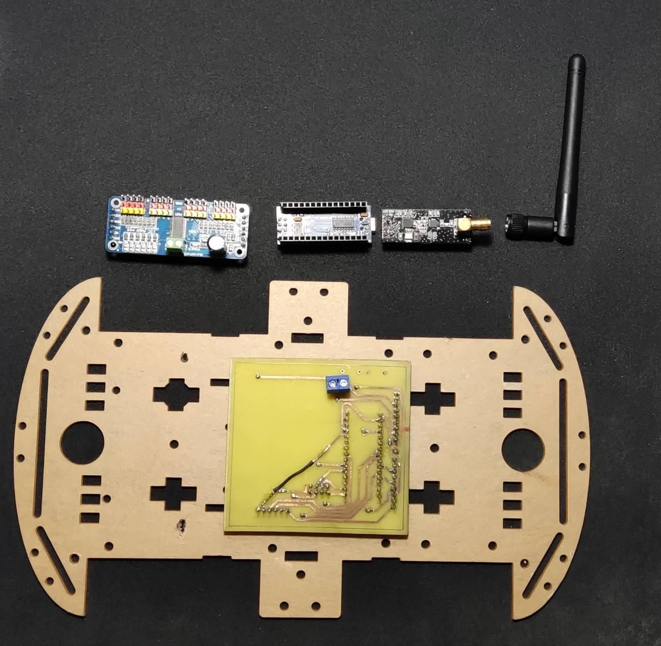 Surveillance Robot With Robotic Arm : 8 Steps (with Pictures ...