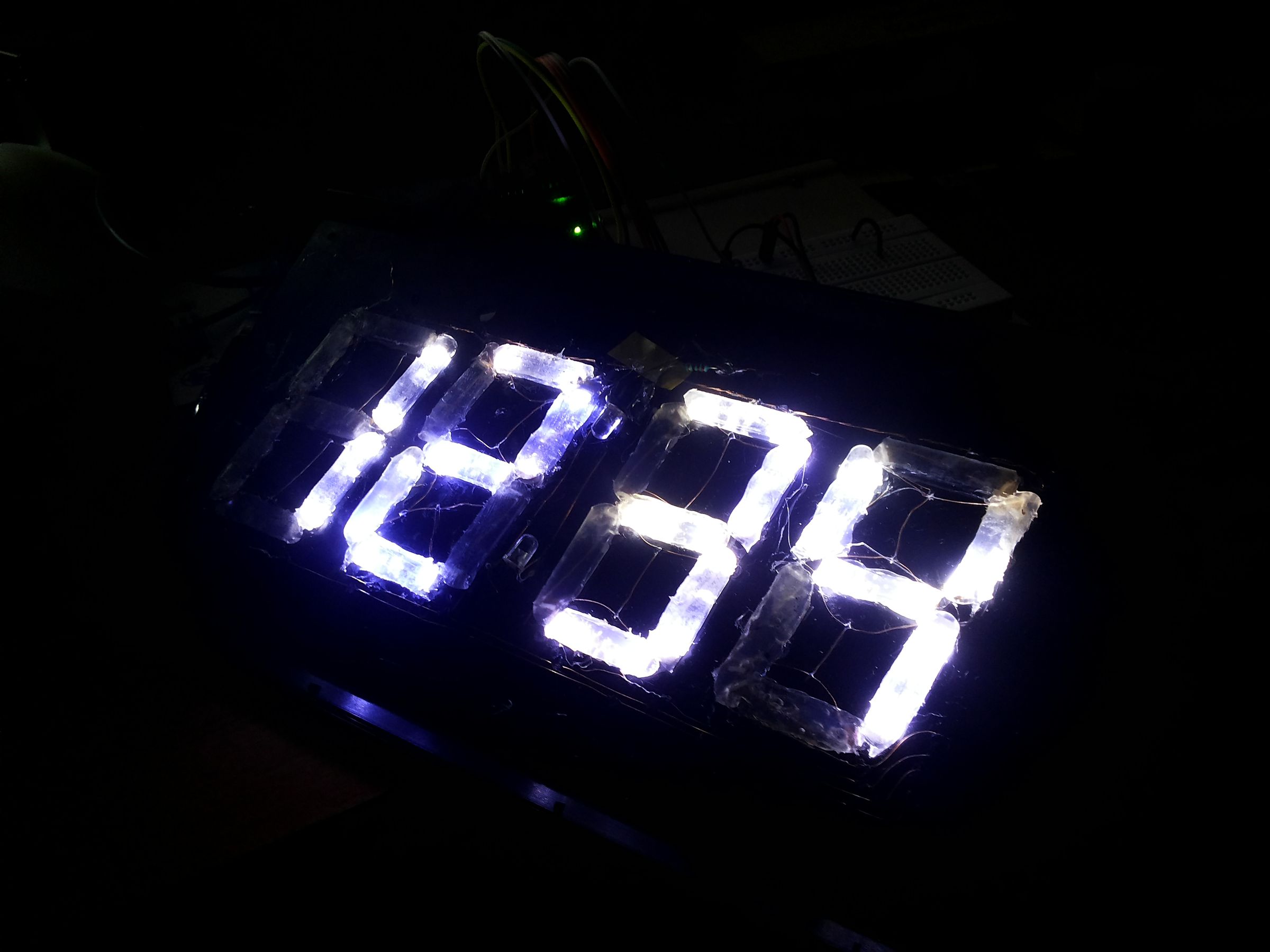 4-Digit 7-Segment Display From Trash : 7 Steps - Instructables