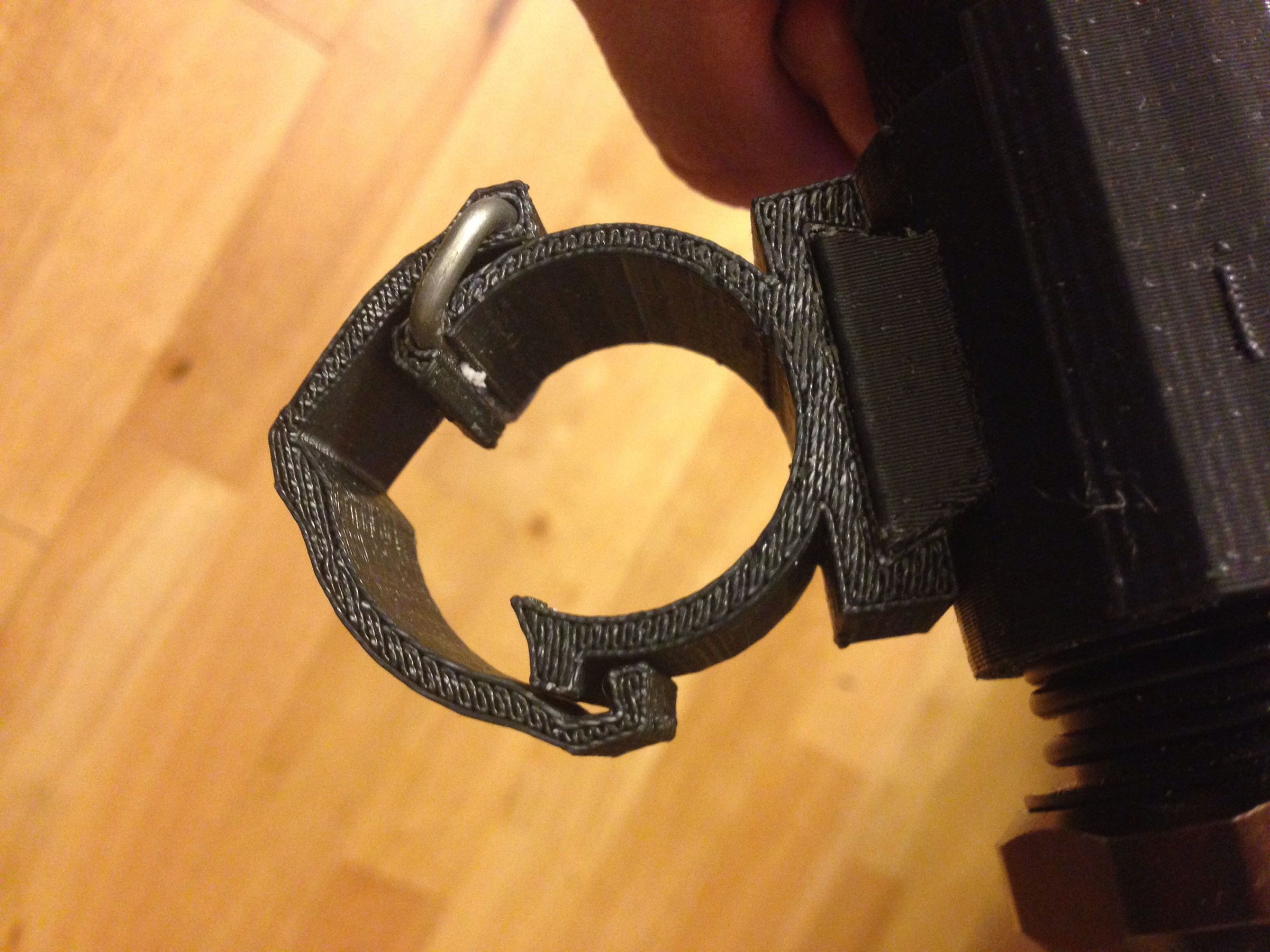 Simple Spring Clamps for Torch Light on Bicycle (3D Printing ...