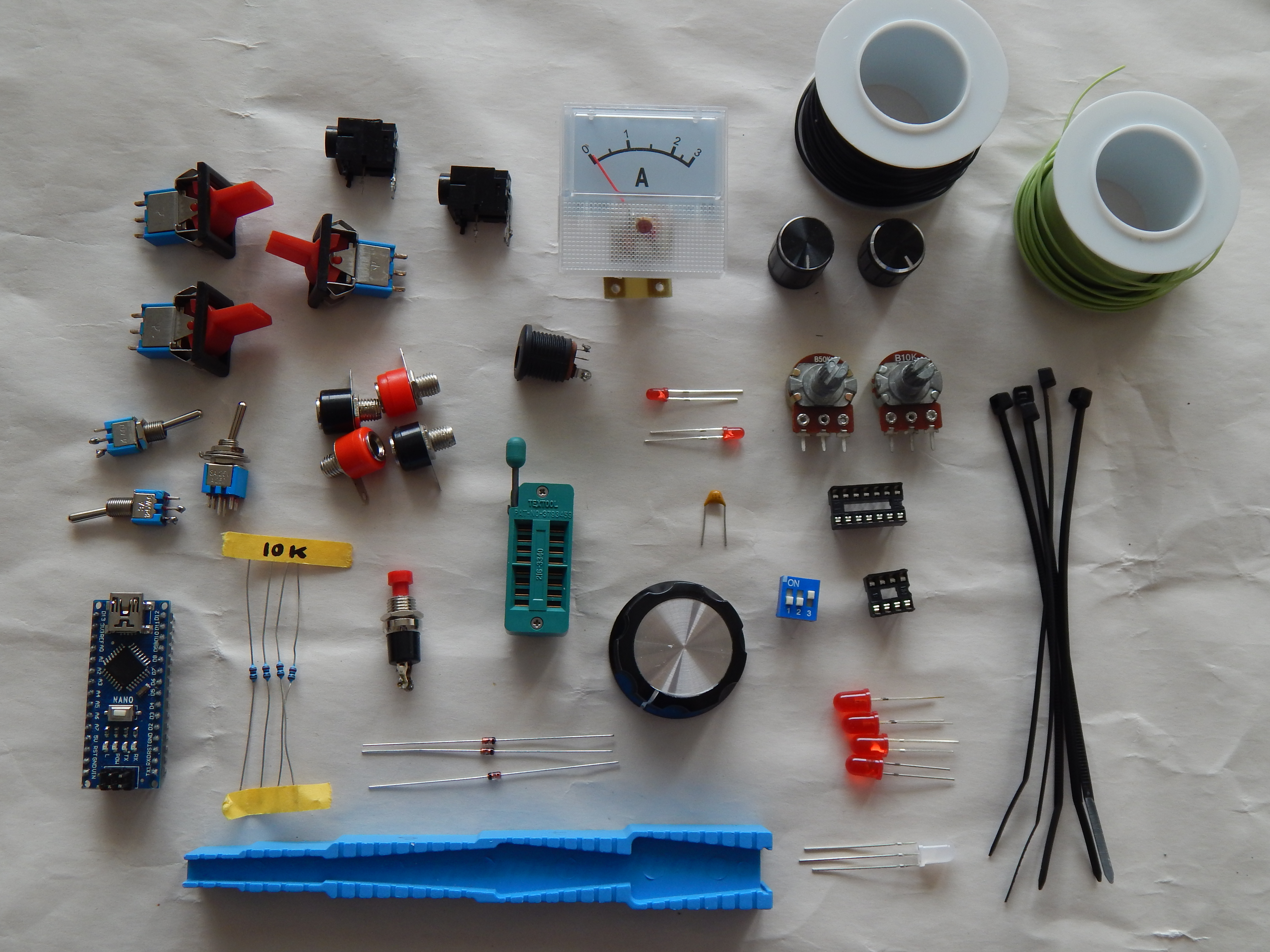 DC and Stepper Motor Tester : 12 Steps (with Pictures) - Instructables