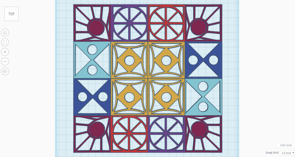 3D Quilt Codes & the Tinkercad Cypher : 7 Steps (with Pictures) - Instructables