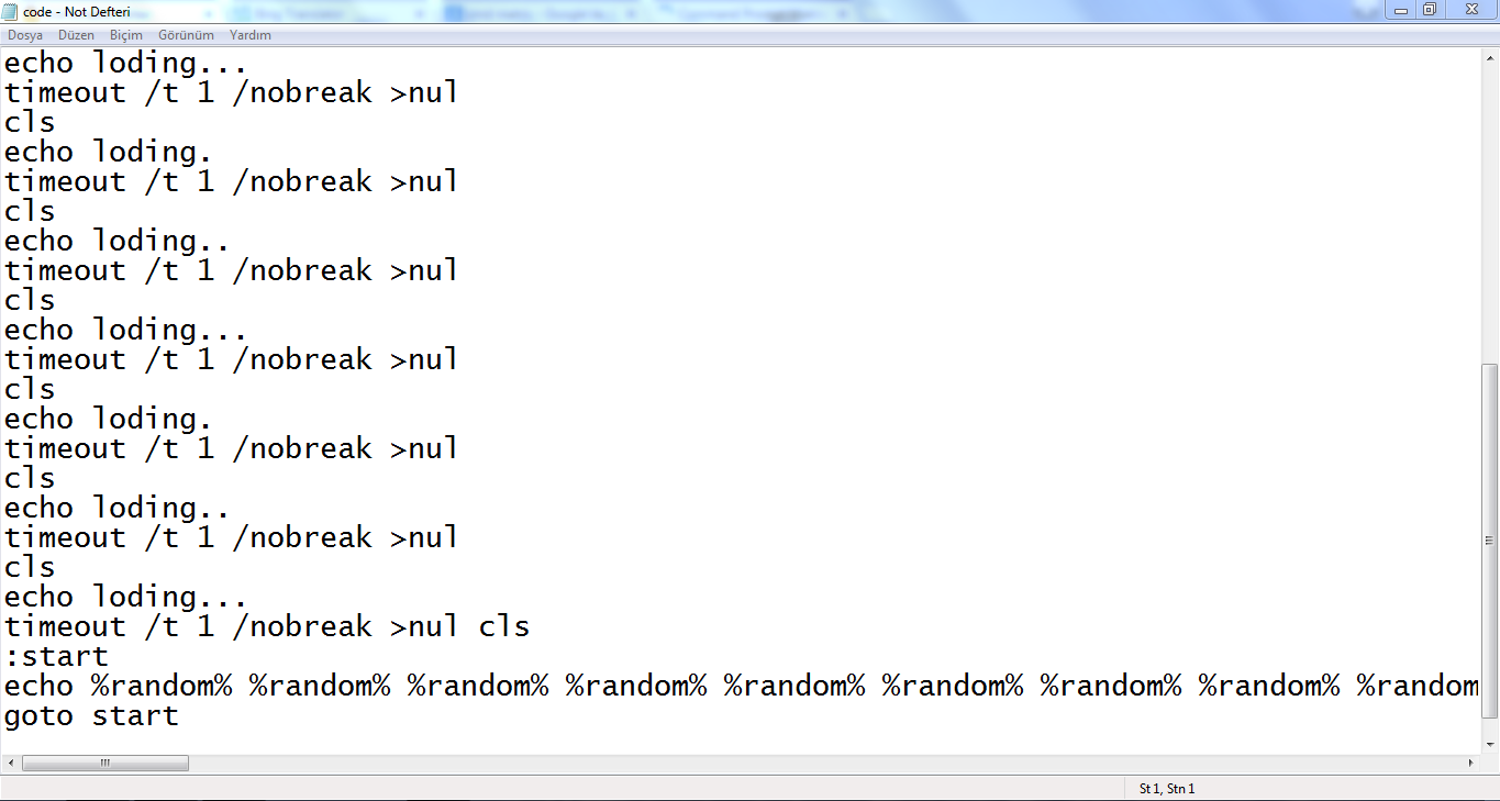 How to Make Matrix With Notepad! : 4 Steps - Instructables