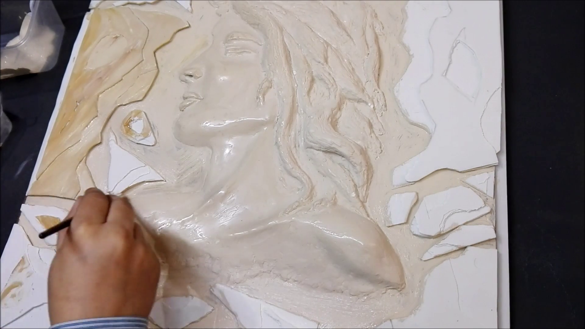 DIY Paper Mache Sculpture Like Stone Carving : 4 Steps (with Pictures ...