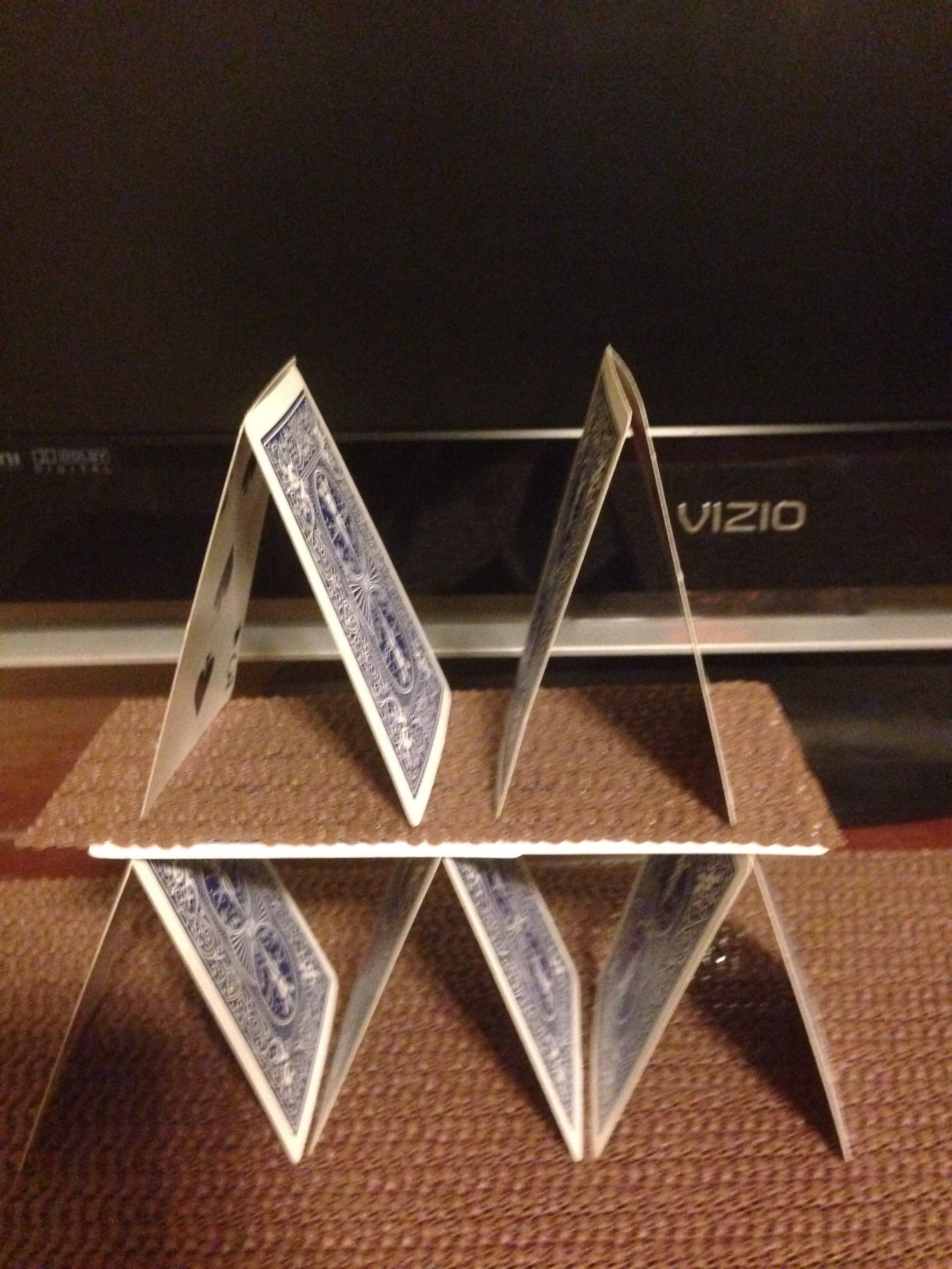 Card House for Beginners : 7 Steps - Instructables