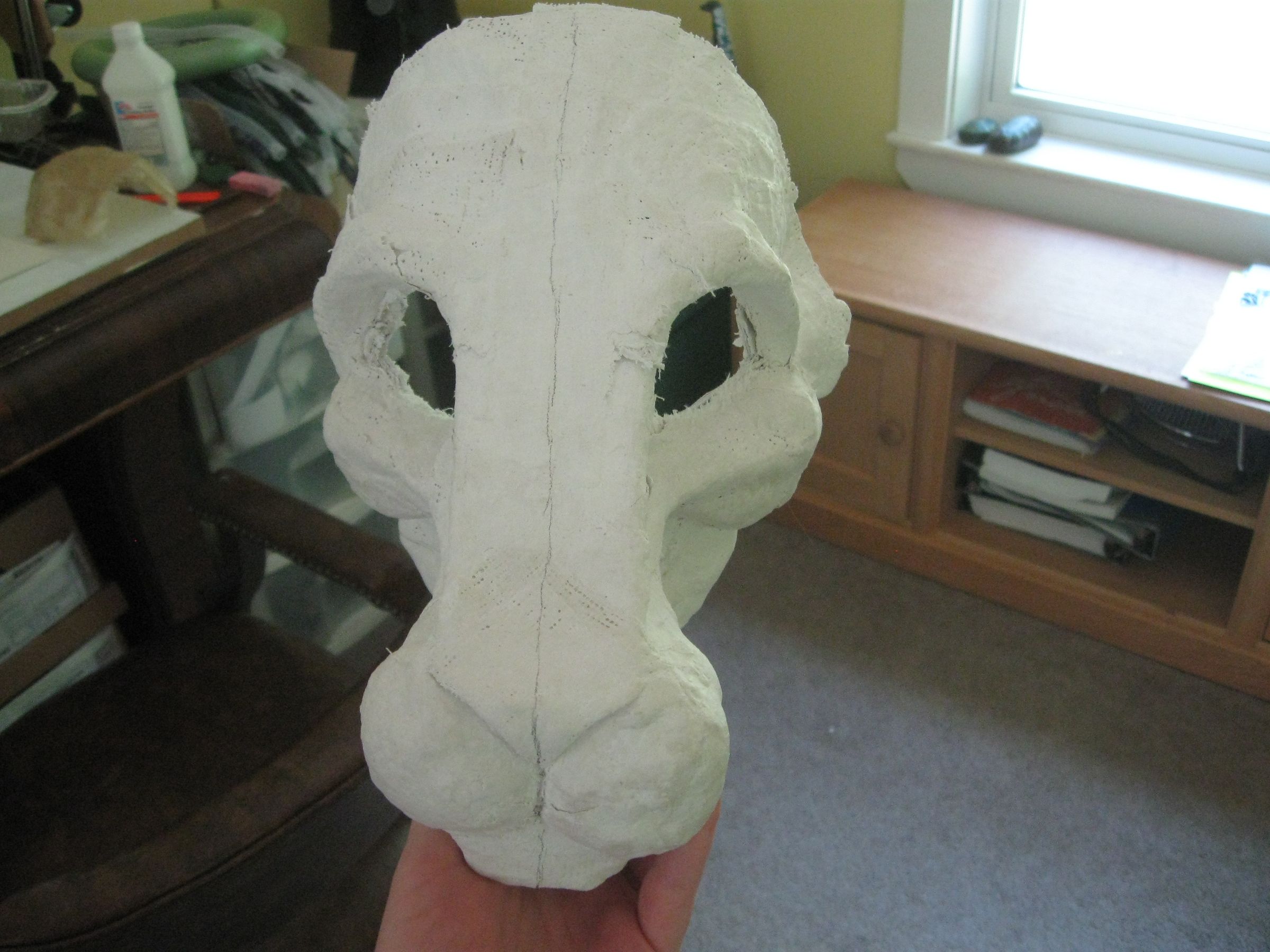 Making a Cat(?) Mask With Fiberglass : 18 Steps (with Pictures ...