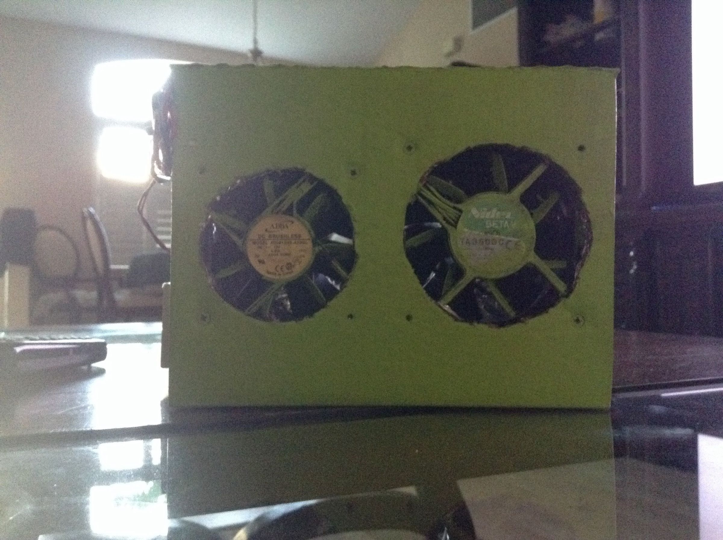 How to Make a Pc Cooling Fan Box for Almost Free : 4 Steps - Instructables