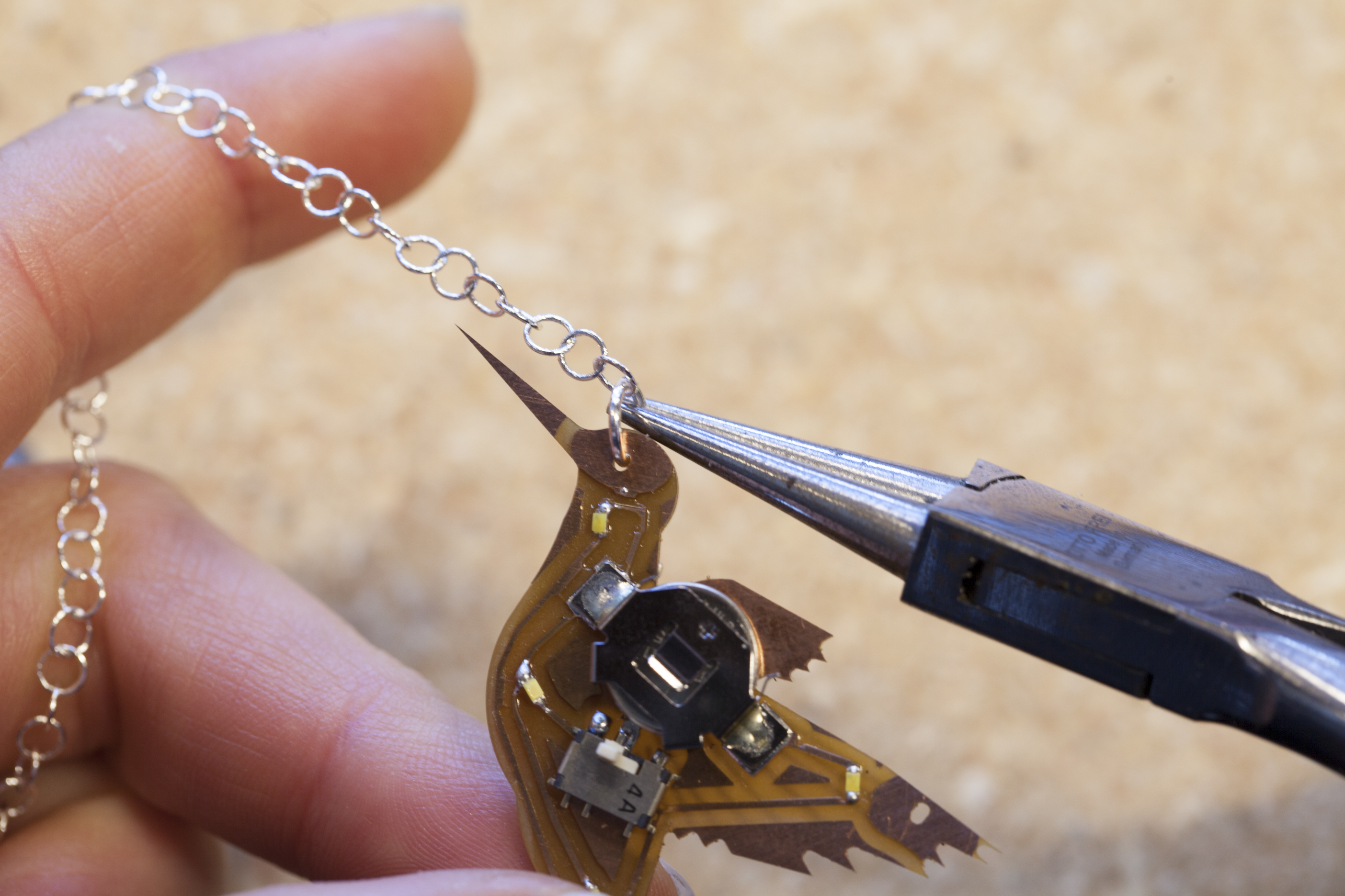 Light-Up PCB Necklace V2 : 6 Steps (with Pictures) - Instructables