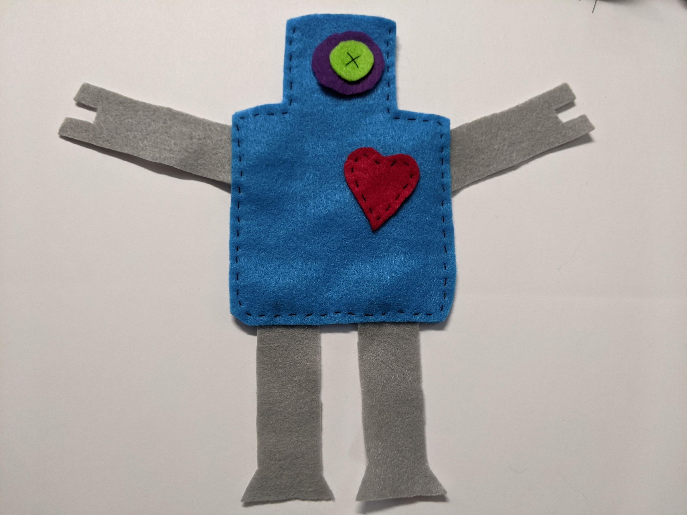 Soft Robot Friends - Good Beginner Sewing Project : 5 Steps (with ...