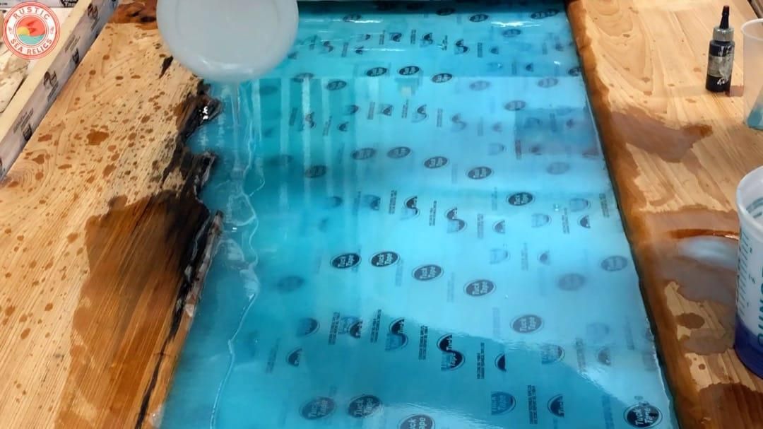 How to Make Epoxy Resin Ocean Art With Waves : 14 Steps (with Pictures ...