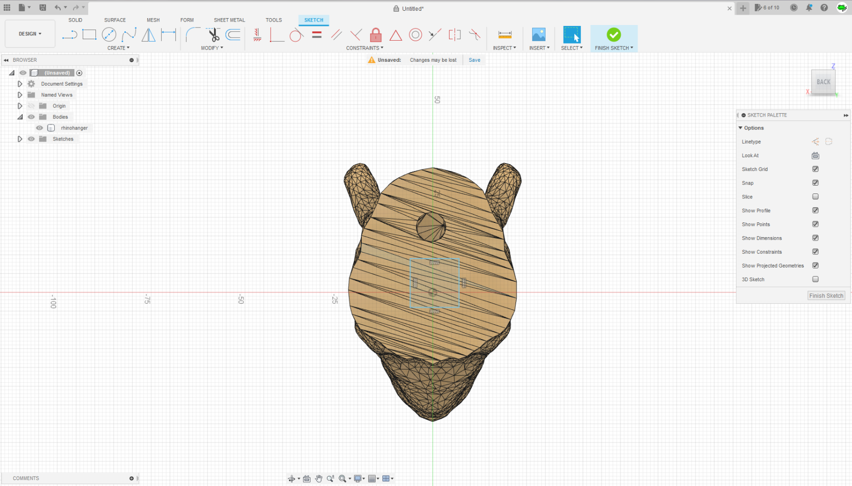 Large STL File Editting With FUSION 360 – Solid Workspace (part 1) : 6 ...