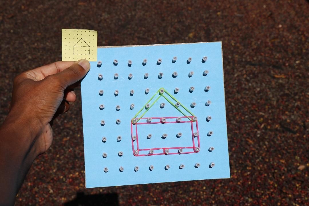 Make Geoboard for Kids From Paper and Cardboard in Very Easy Way : 9 ...