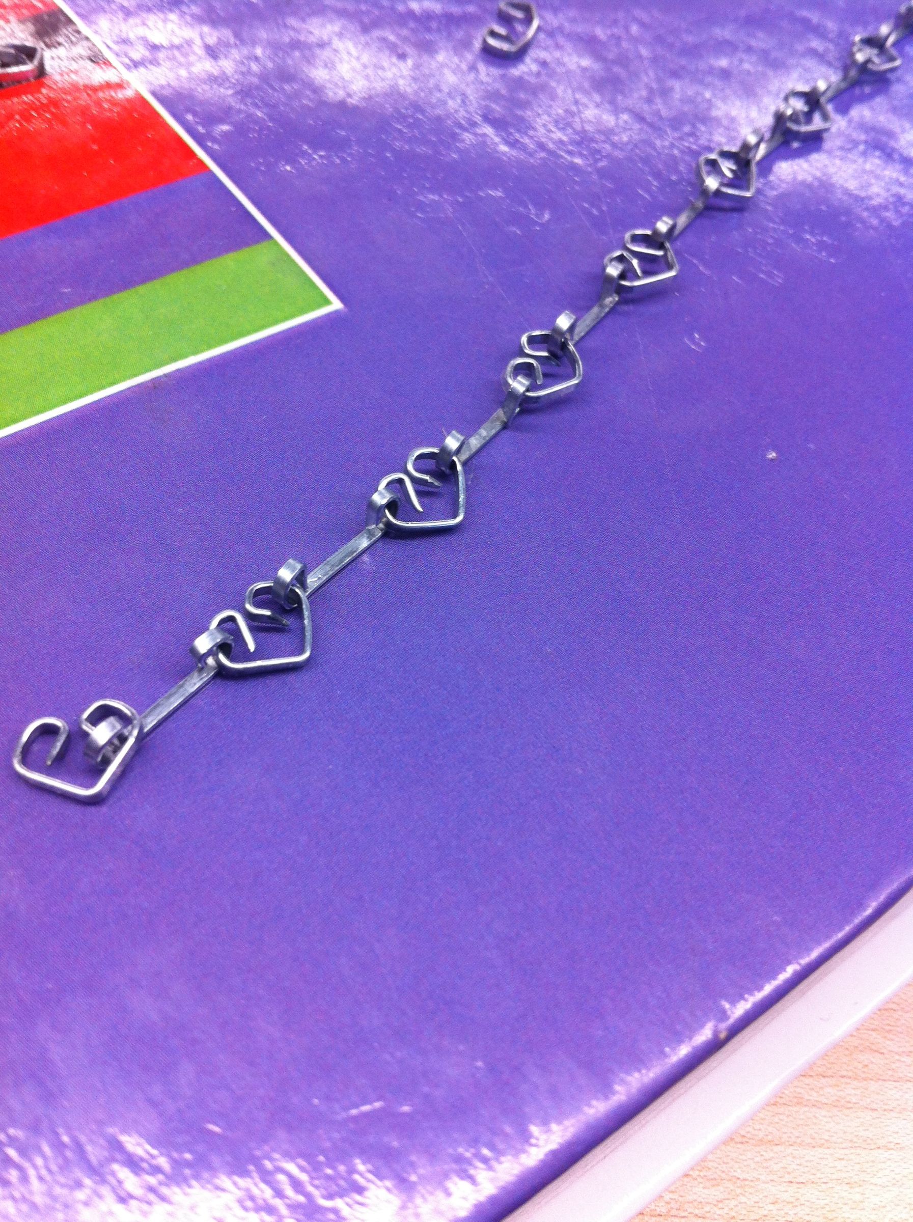 Heart Necklace (made Out of Staples) : 19 Steps - Instructables