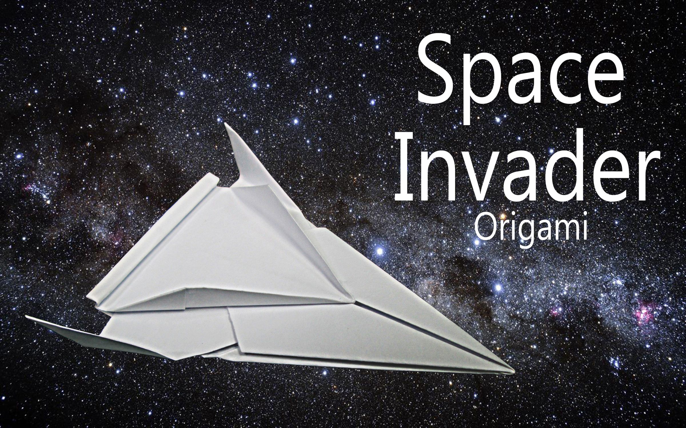 Space Invader Origami : 8 Steps - Instructables