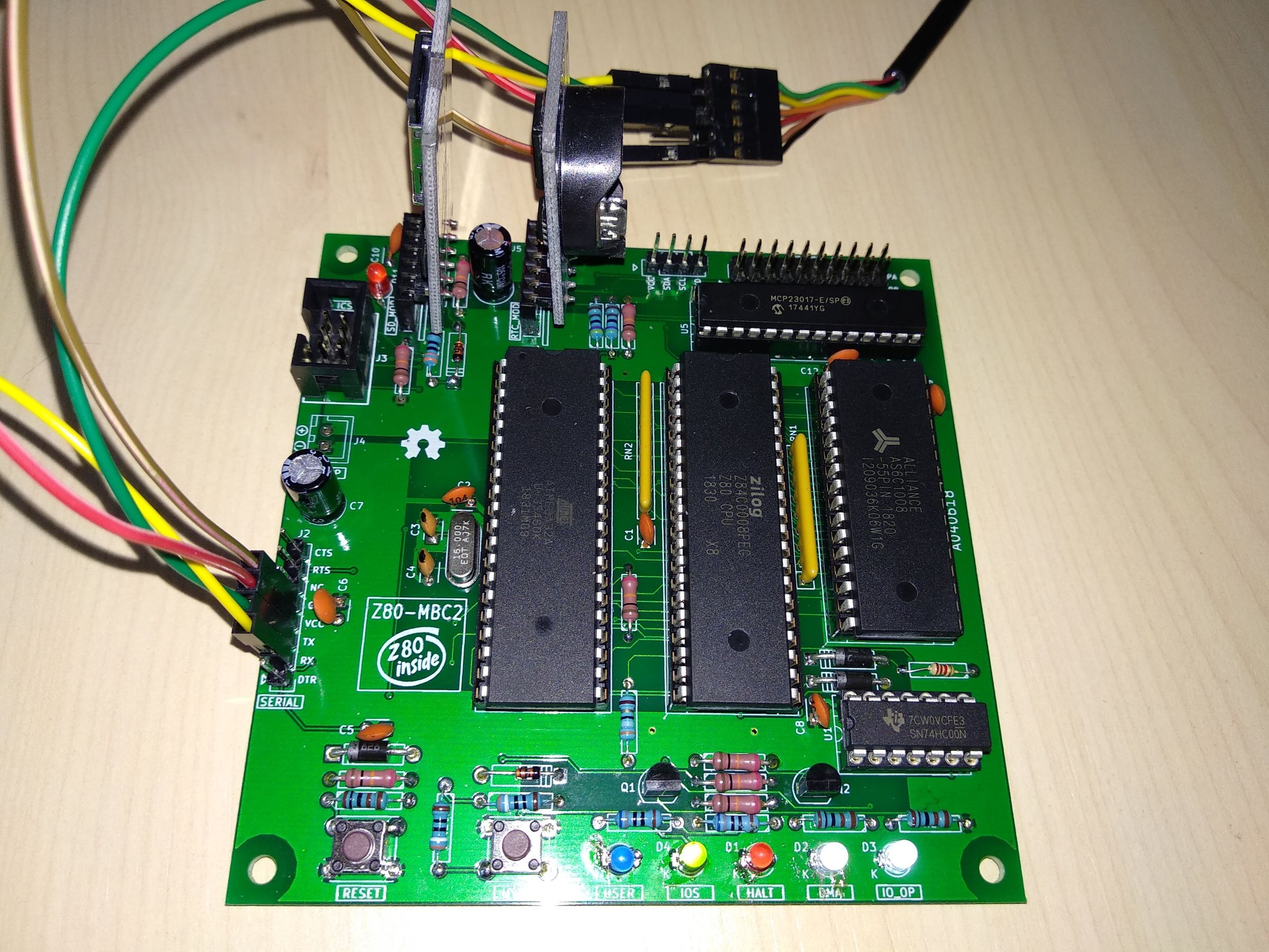 An Easy to Build Real Homemade Computer: Z80-MBC2! : 9 Steps (with ...
