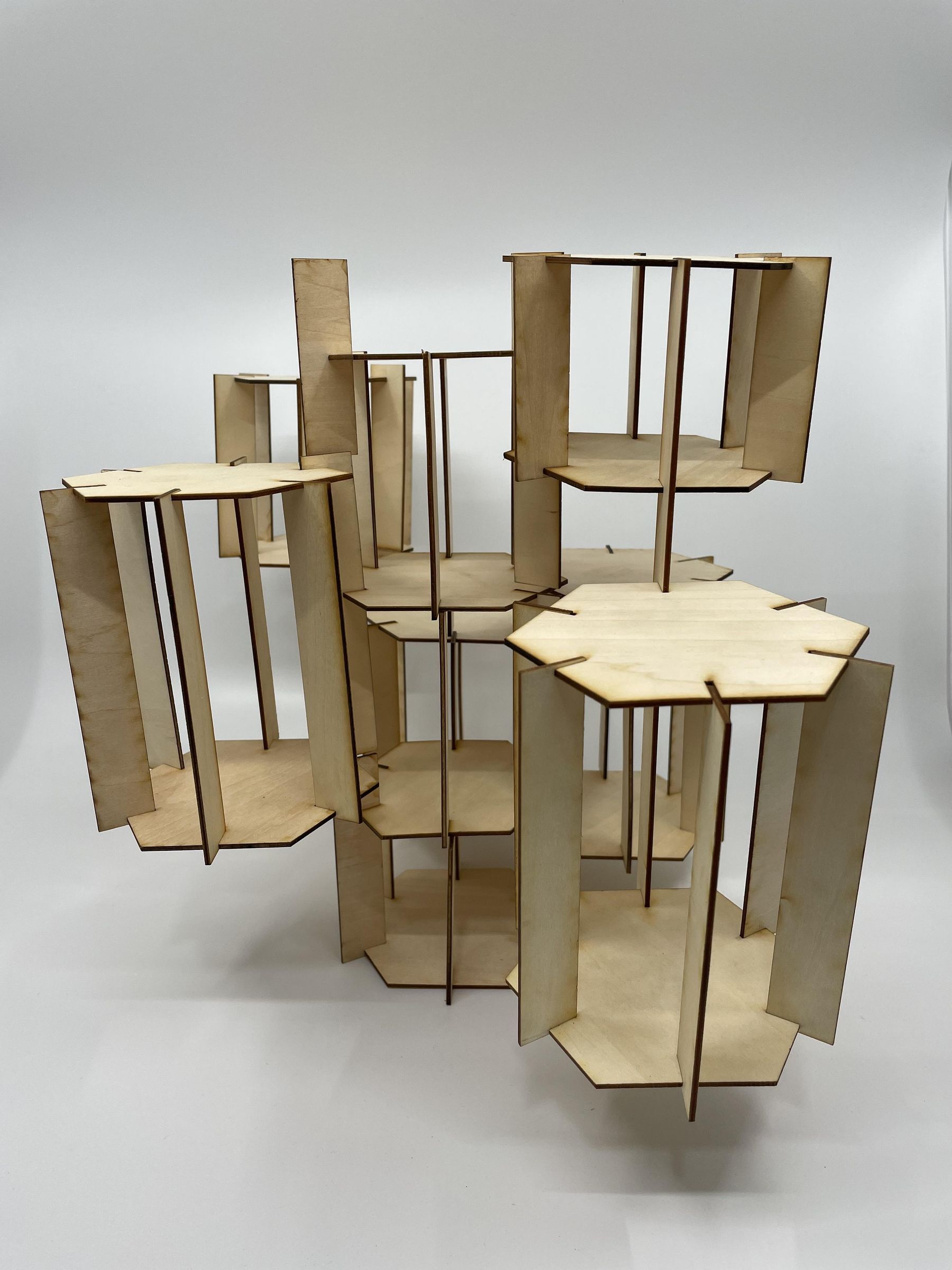 Self Standing Modular Structure Using Laser Cutting. : 4 Steps ...