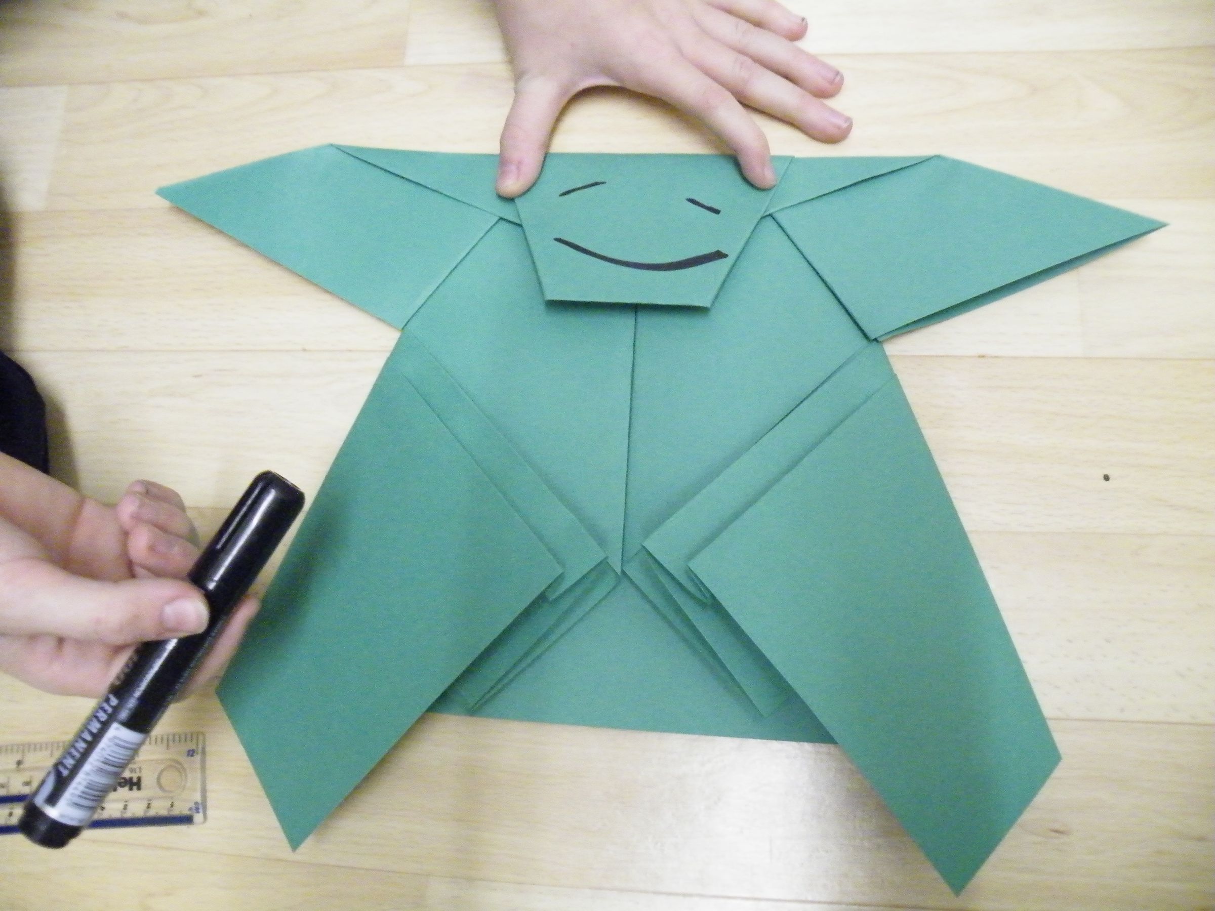 Origami Instructions Easy Yoda