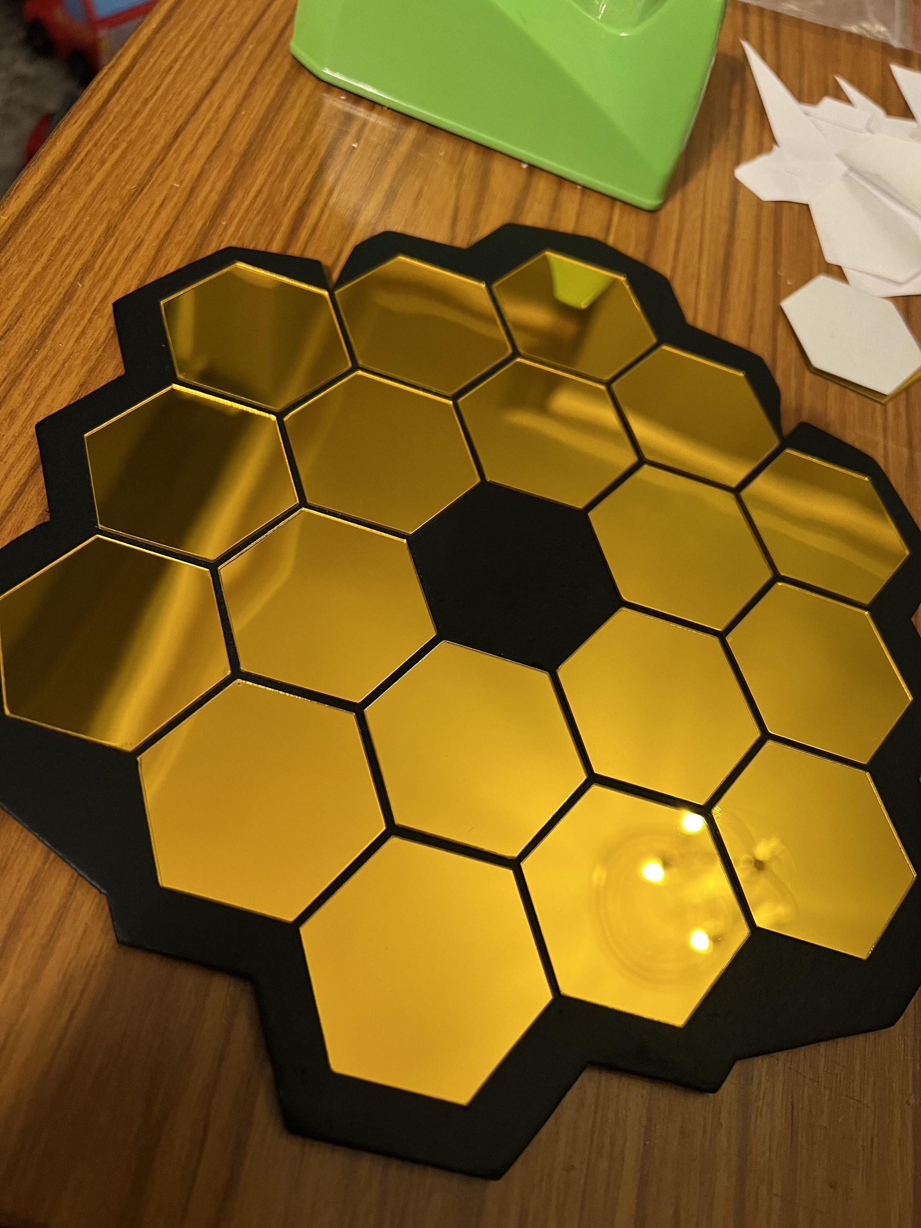 Easy DIY James Webb Telescope Mirror. : 7 Steps (with Pictures ...