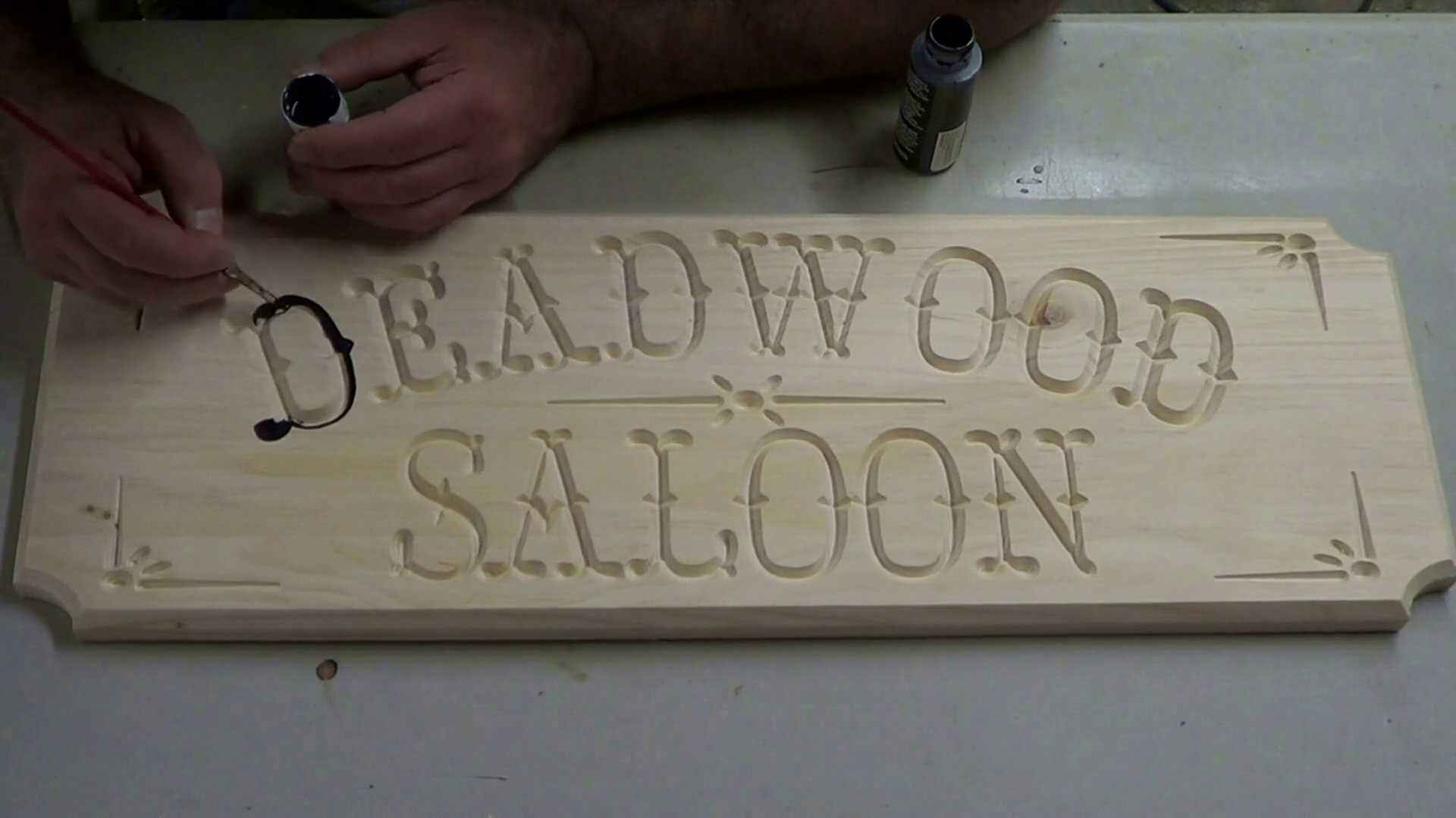 Deadwood Saloon Sign : 8 Steps (with Pictures) - Instructables