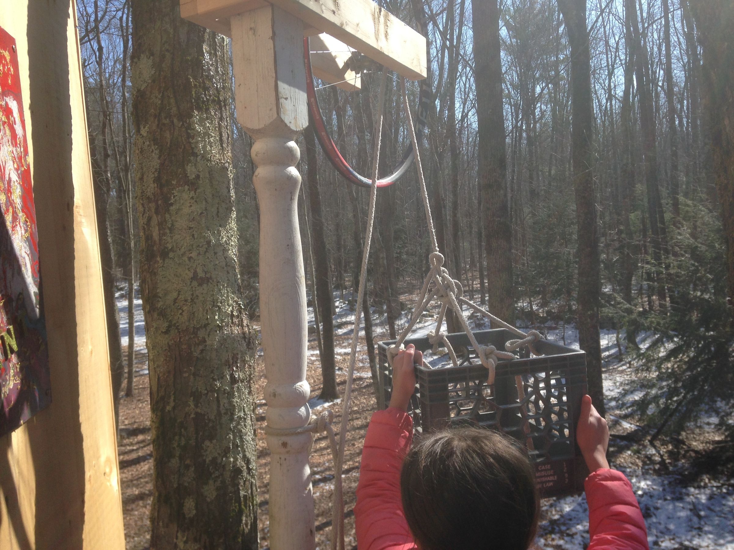 Multi Level Tree House From Recycled Materials : 10 Steps (with ...