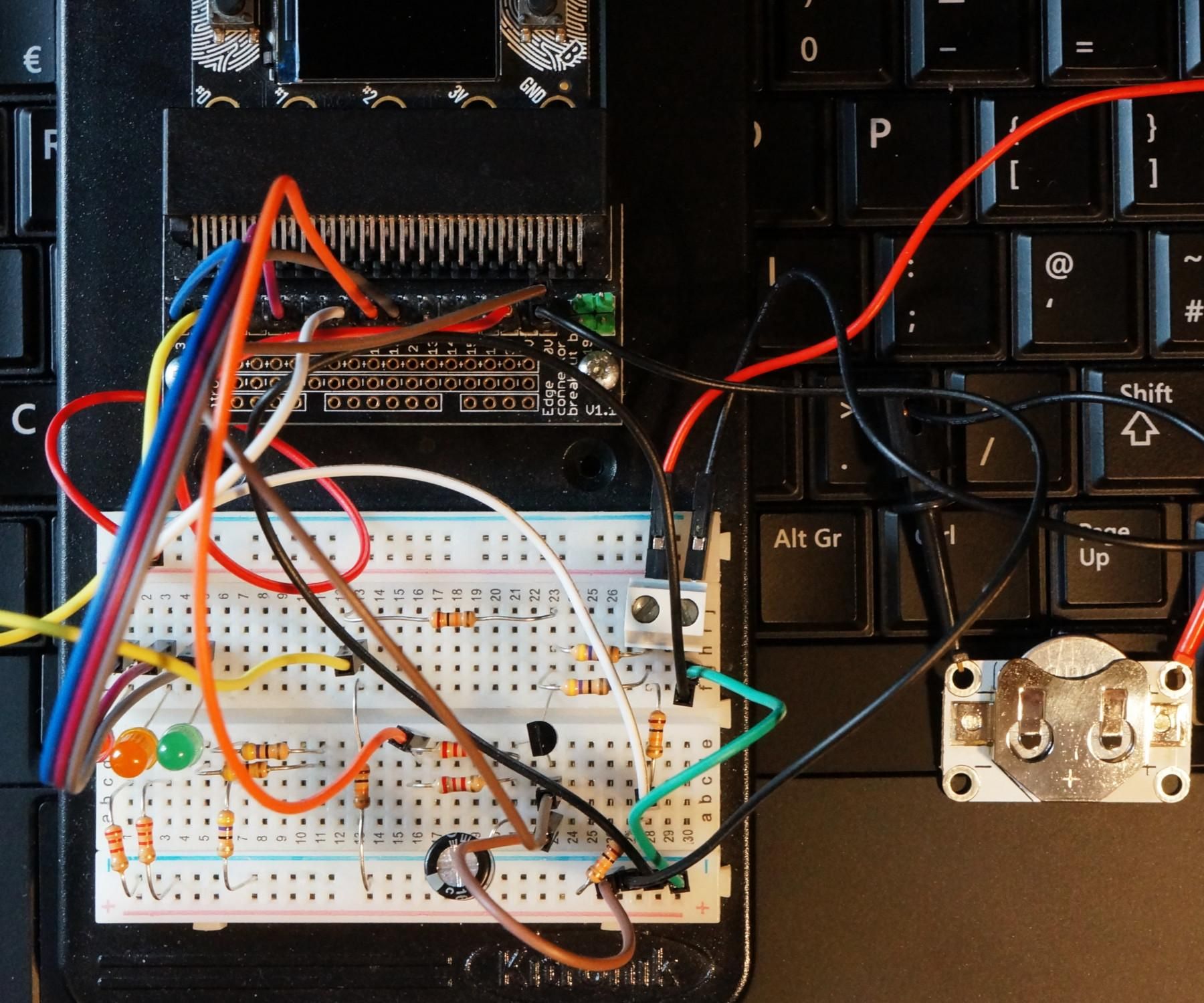 Battery Capacity Measurement Using Kitronik Inventor's Kit and Adafruit ...