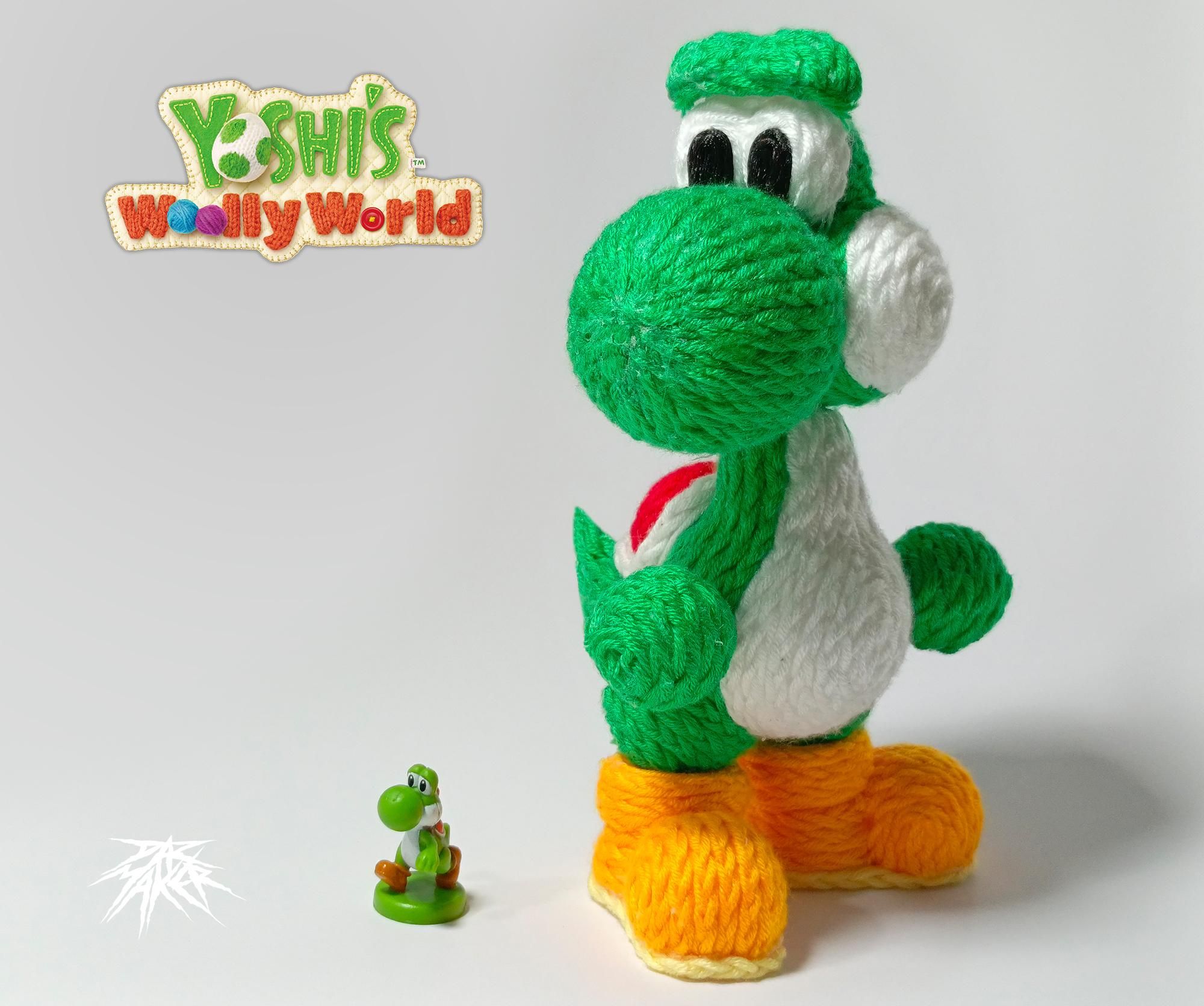 Yarn Yoshi / Yoshi Woolly World - Fake Amigurumi. : 20 Steps (with ...