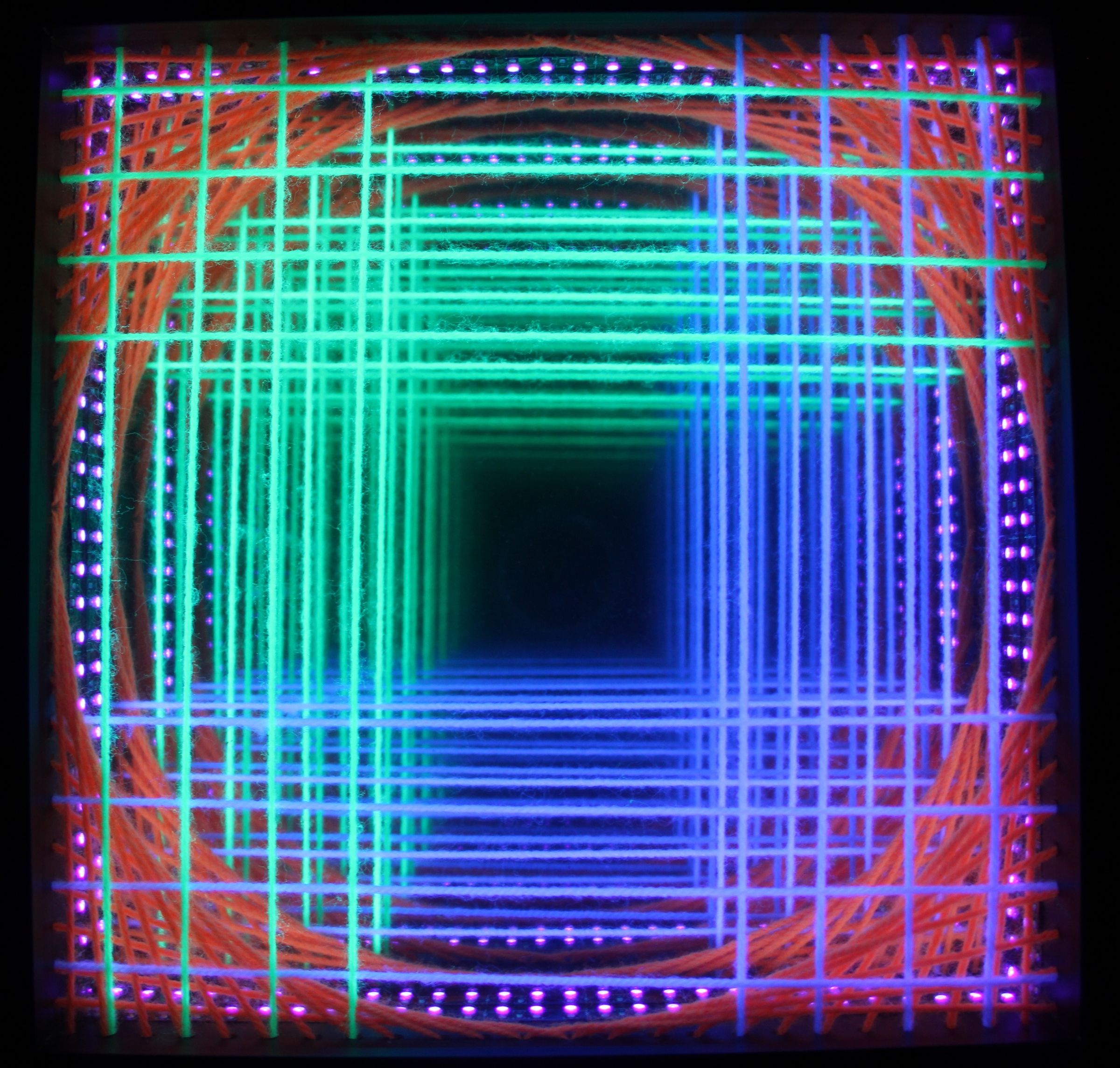 Infinity Mirror UV String Art : 4 Steps (with Pictures) - Instructables