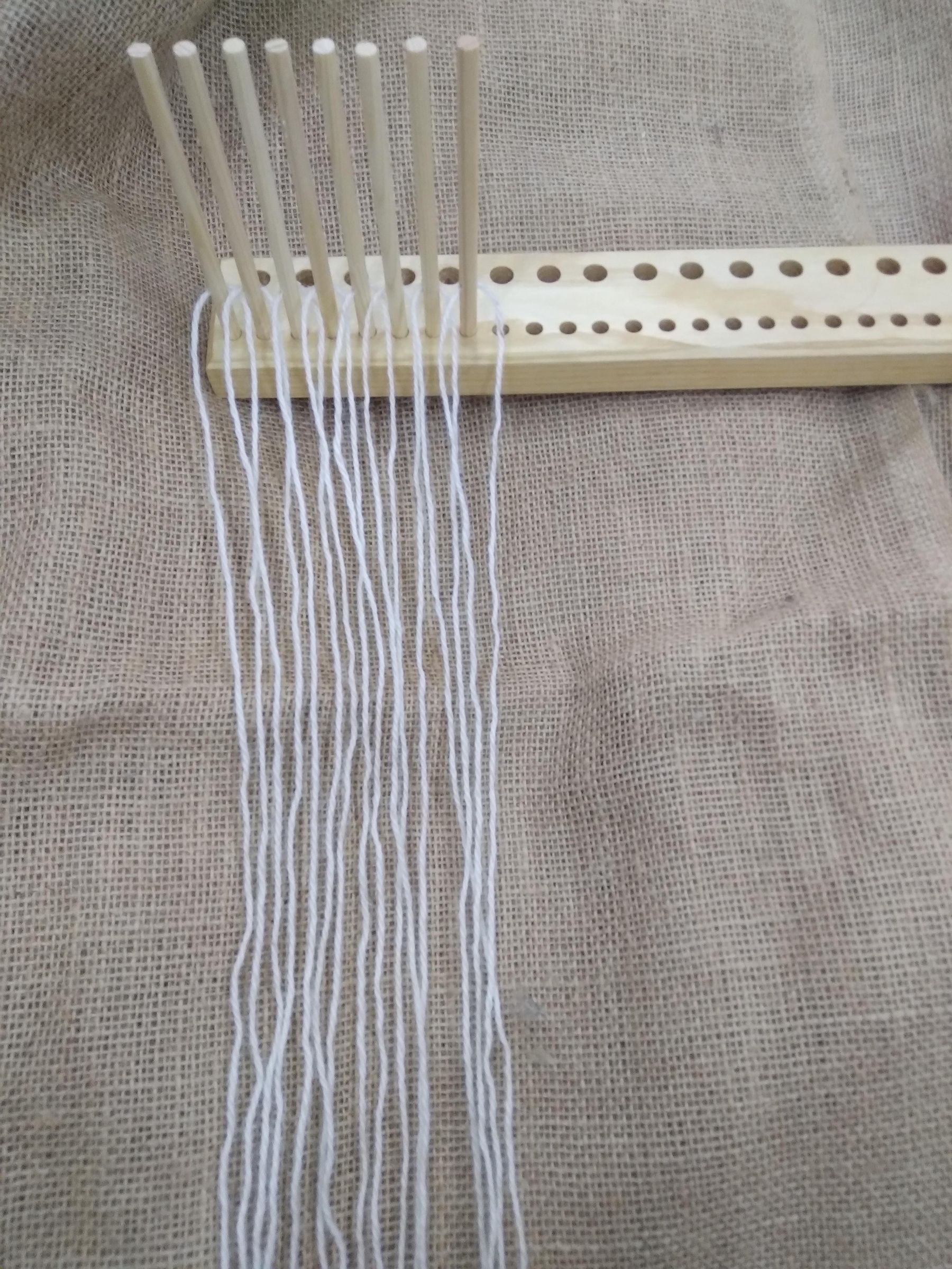 Weave a Scarf on a Peg Loom - Instructables