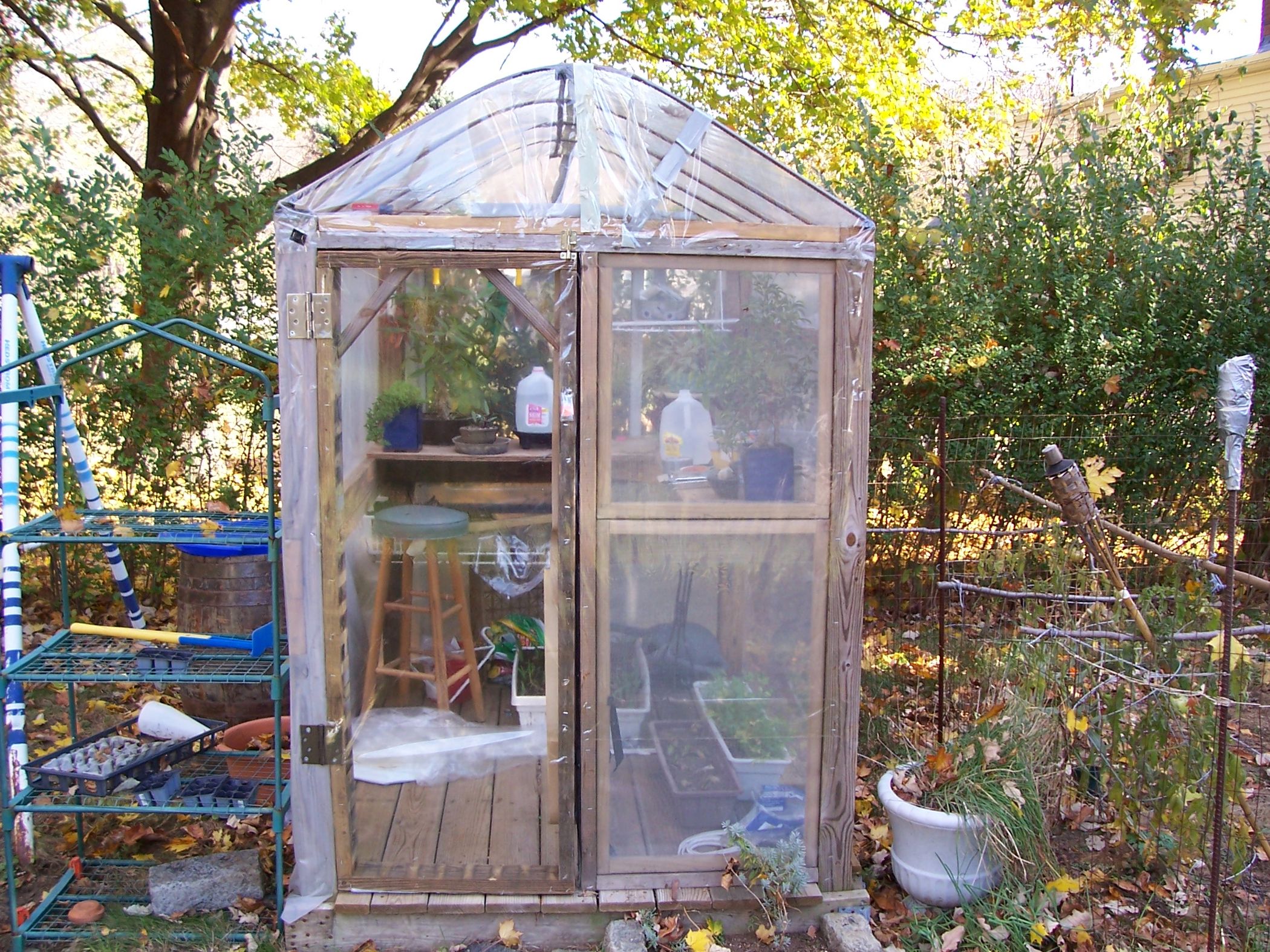 My Greenhouse (slideshow) - Instructables