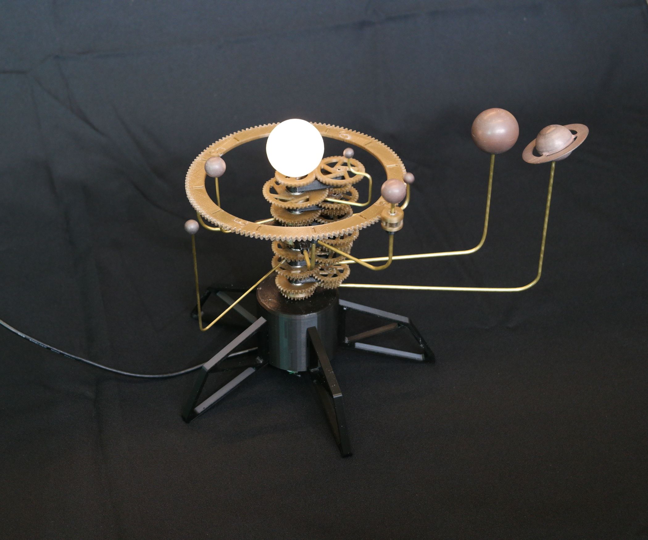 Solar System Orrery (3D Printed) : 13 Steps (with Pictures) - Instructables