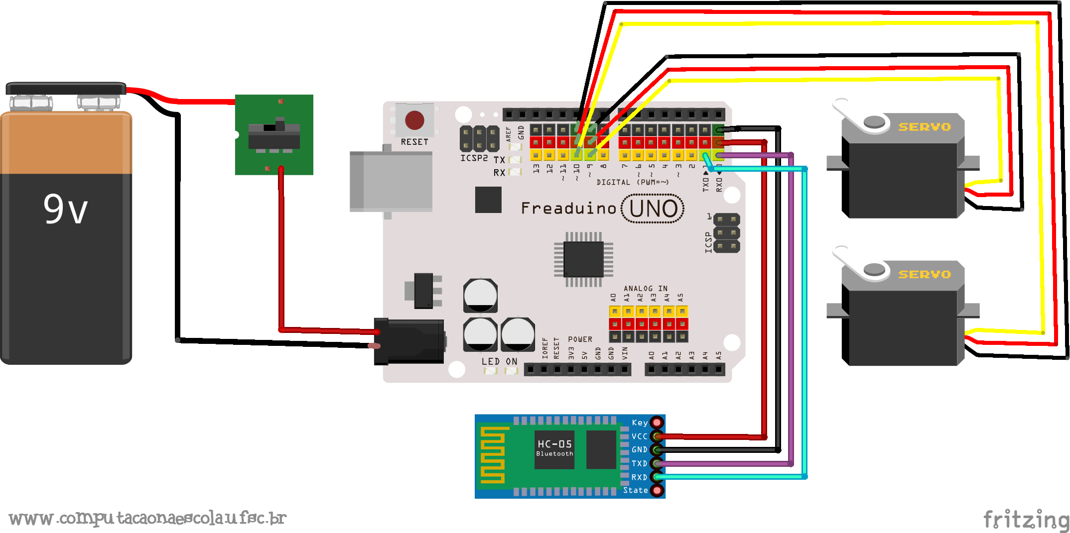 Mobile Robotics With Scratch: Build an Arduino-based Insect-like Walker ...