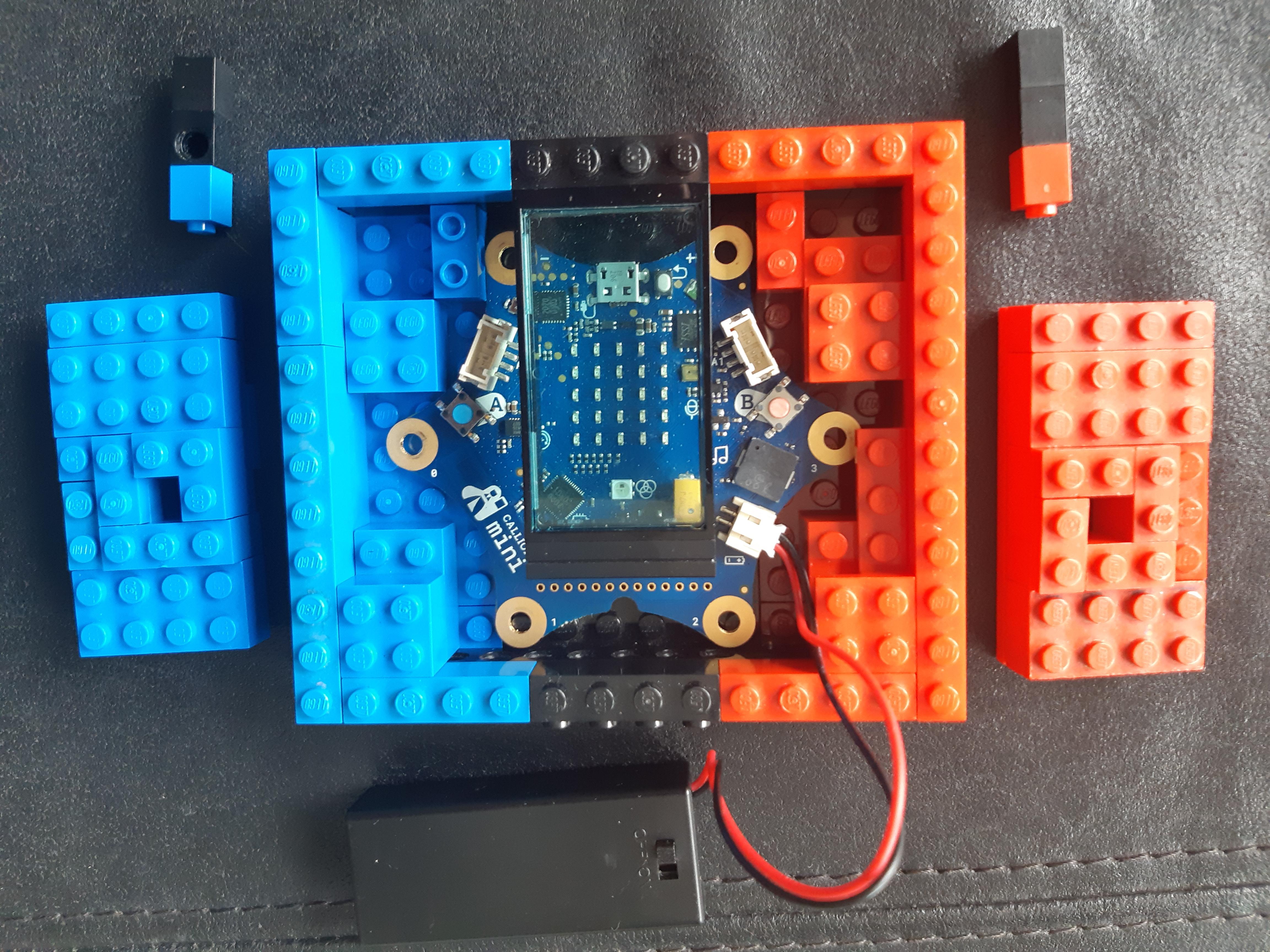 Lego Portable Gaming Console With Space Invaders : 4 Steps - Instructables